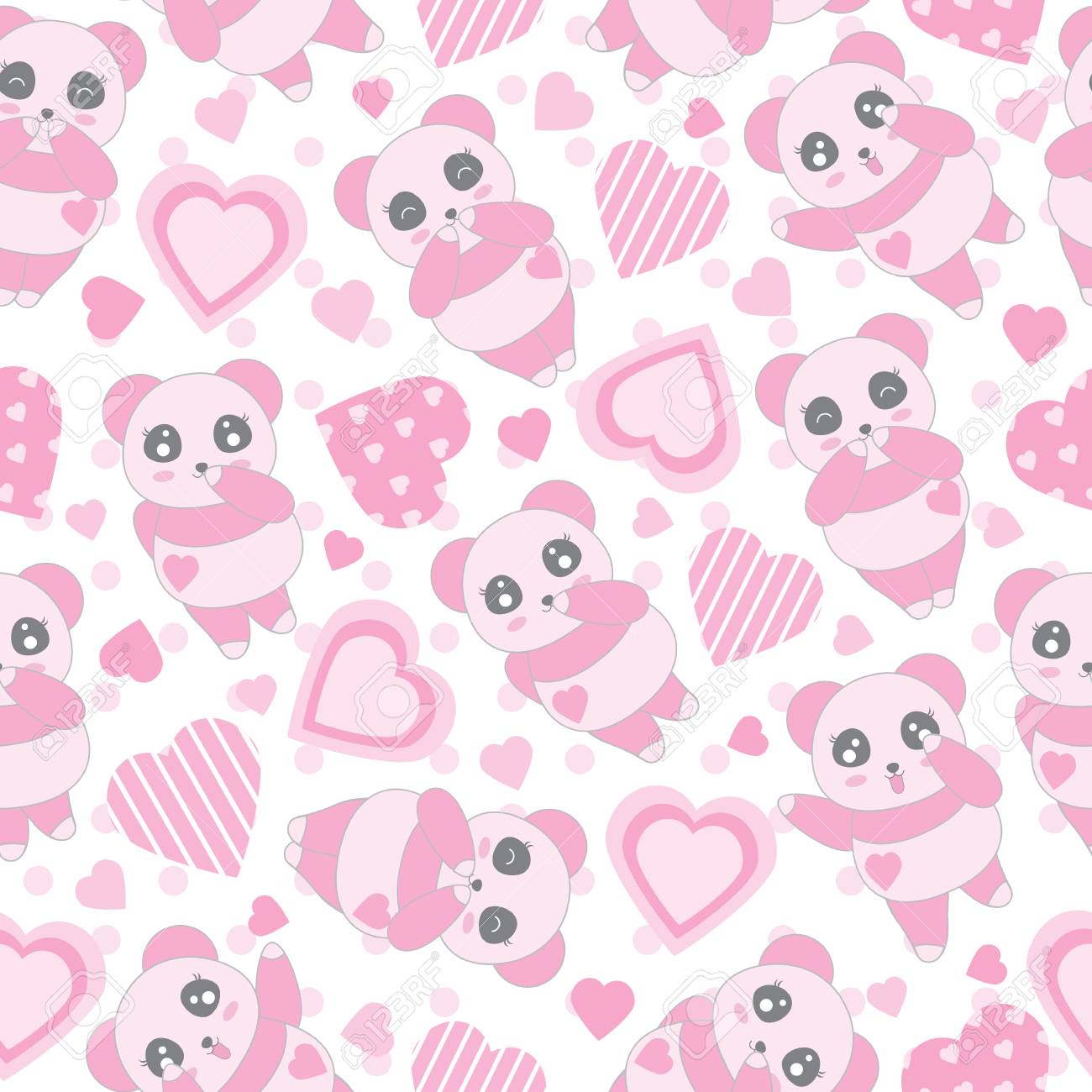 Pink Panda Wallpapers - Top Free Pink Panda Backgrounds - WallpaperAccess