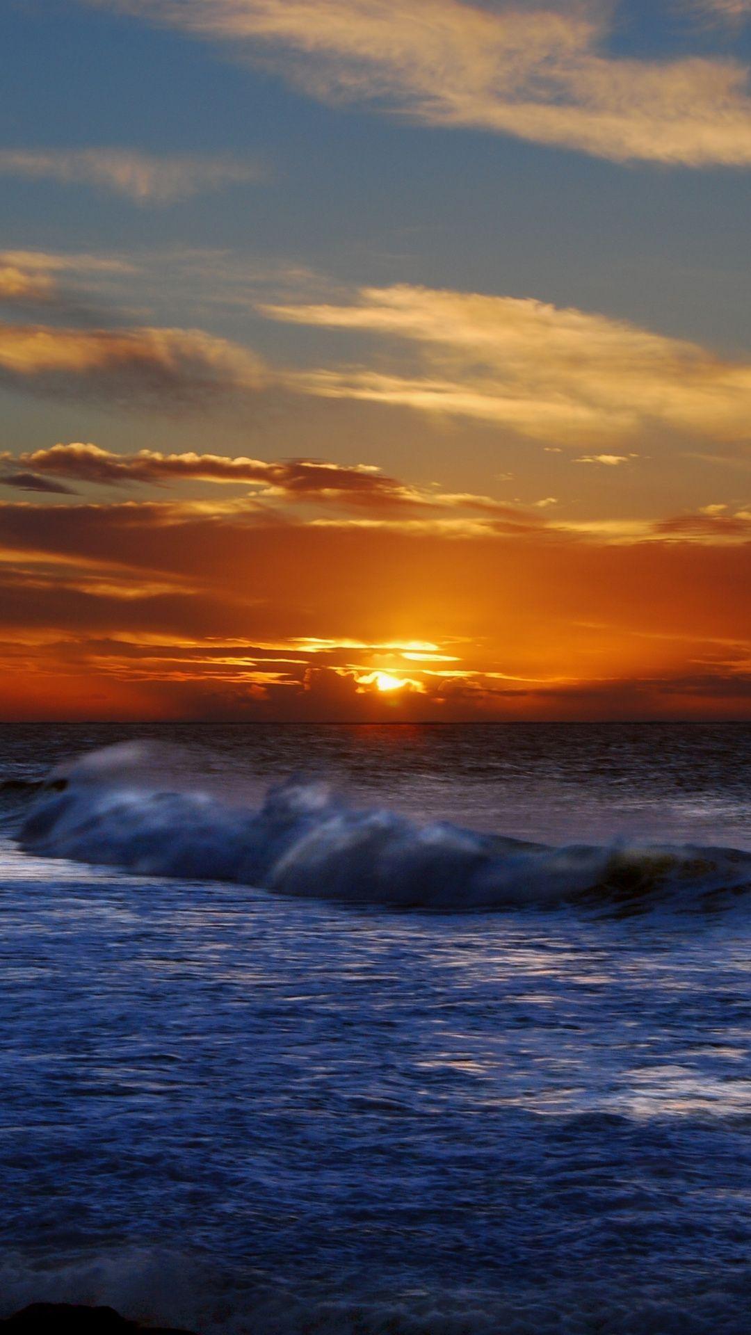 Orange Ocean Wallpapers - Top Free Orange Ocean Backgrounds ...