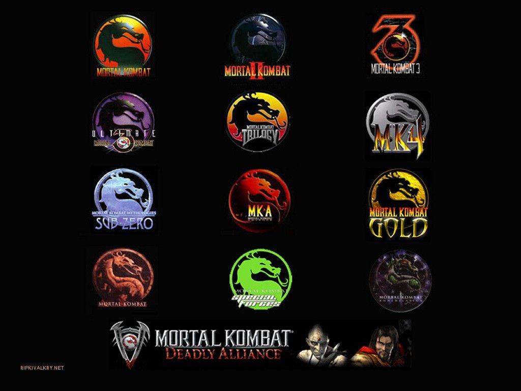 Mortal Kombat Logo Wallpapers - Top Free Mortal Kombat Logo Backgrounds ...