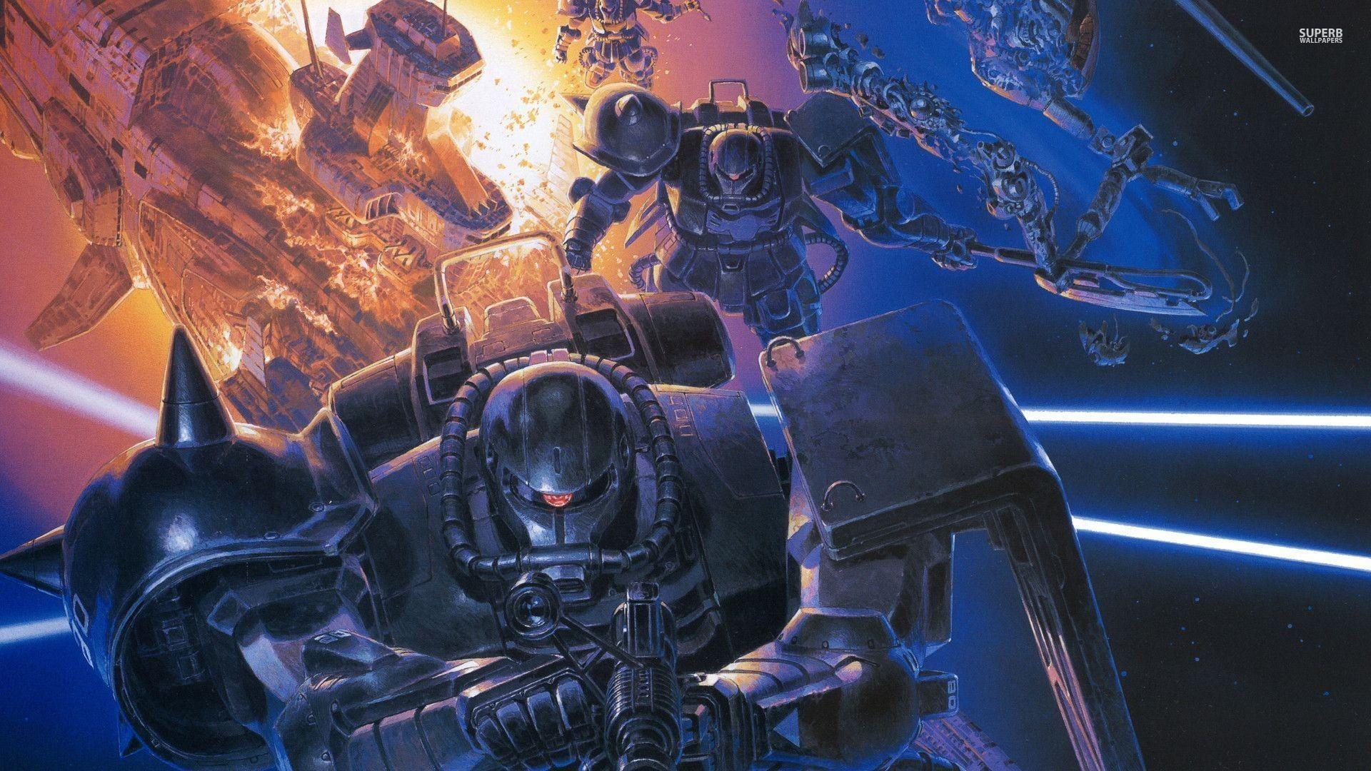 Zaku Wallpapers - Top Free Zaku Backgrounds - WallpaperAccess