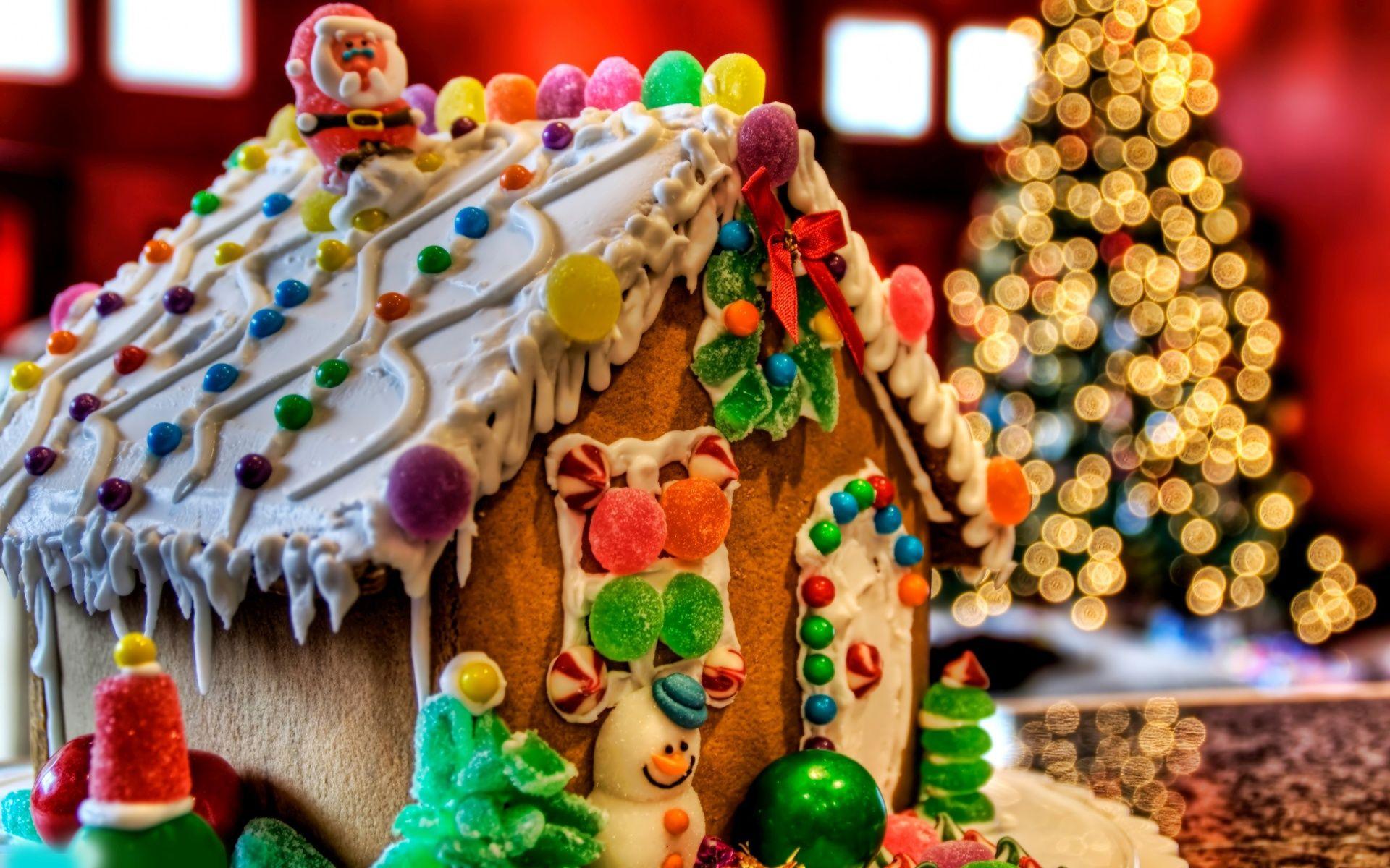 Gingerbread House Desktop Wallpapers - Top Free Gingerbread House ...