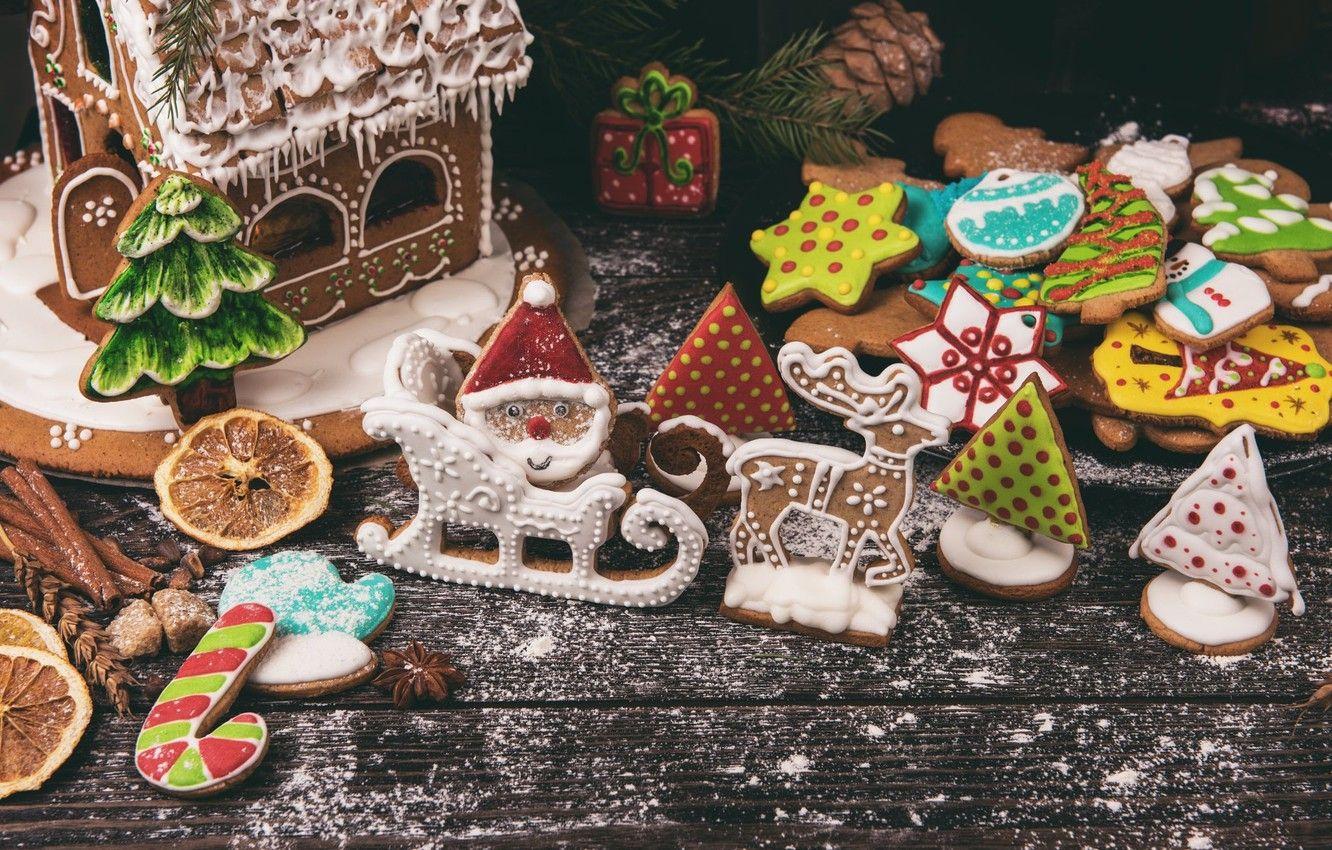 Gingerbread House Desktop Wallpapers - Top Free Gingerbread House ...