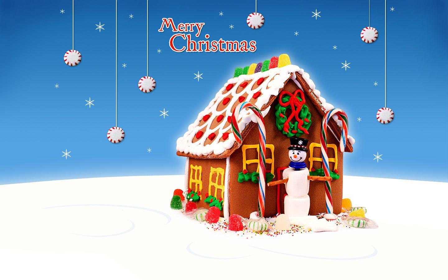 Gingerbread House Wallpapers - Top Free Gingerbread House Backgrounds ...