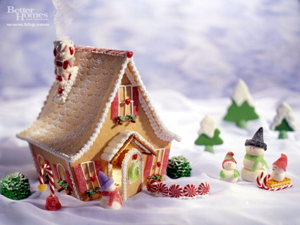 Gingerbread House Wallpapers - Top Free Gingerbread House Backgrounds ...
