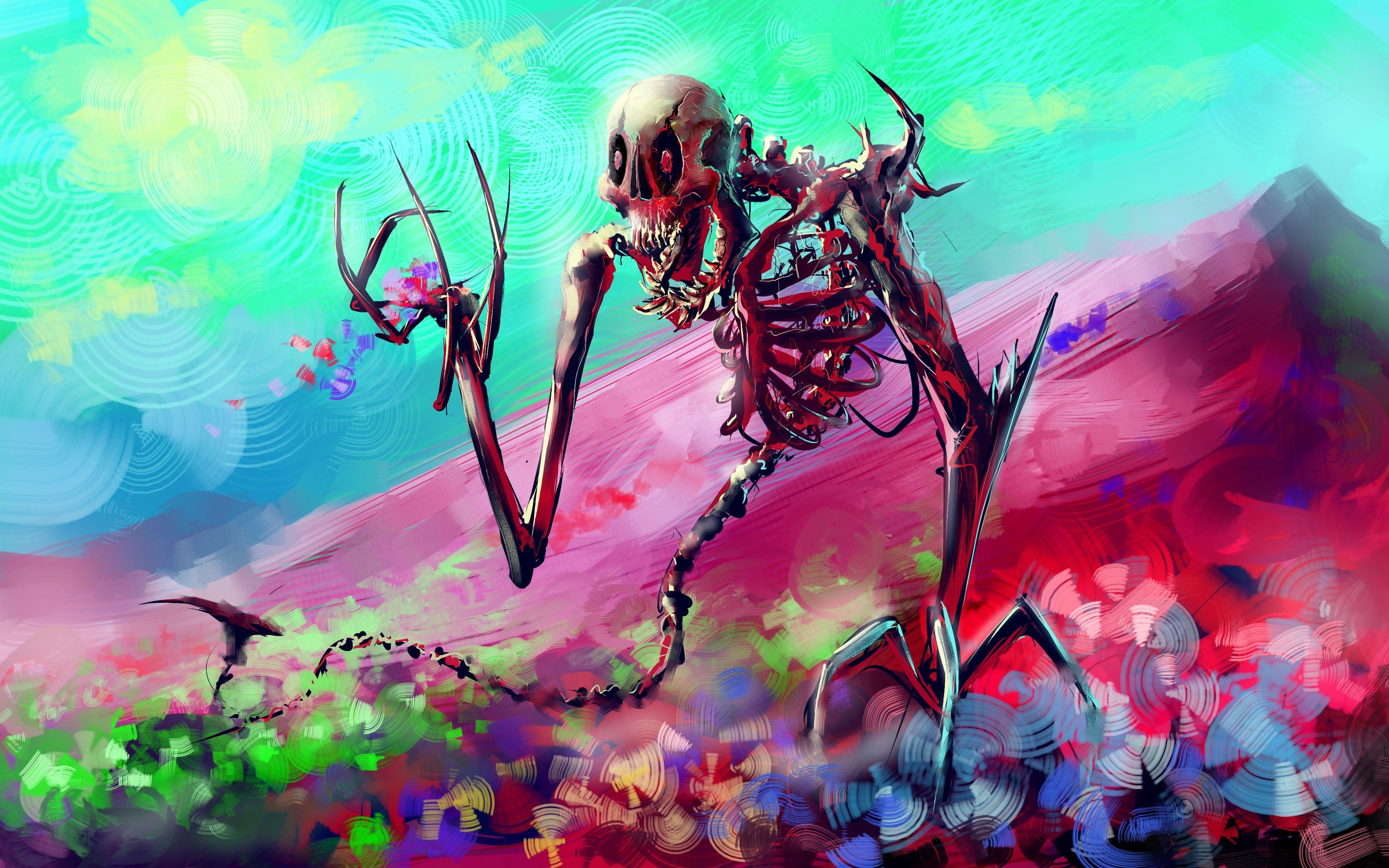 Skeleton Art Wallpapers - Top Free Skeleton Art Backgrounds ...