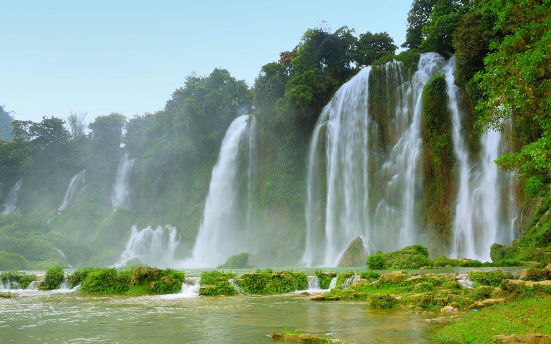 Green Nature Water Wallpapers - Top Free Green Nature Water Backgrounds ...