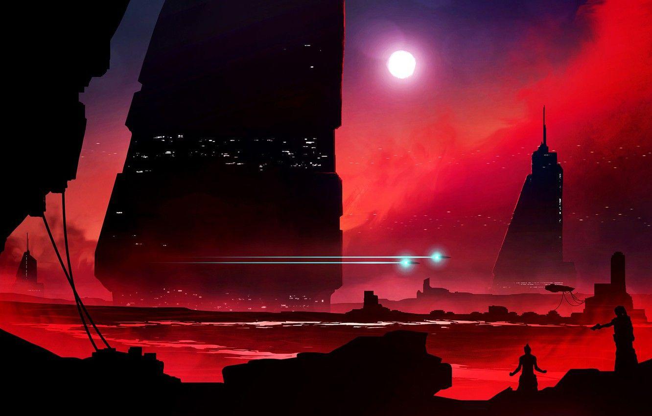 Futuristic Red Wallpapers - Top Free Futuristic Red Backgrounds ...