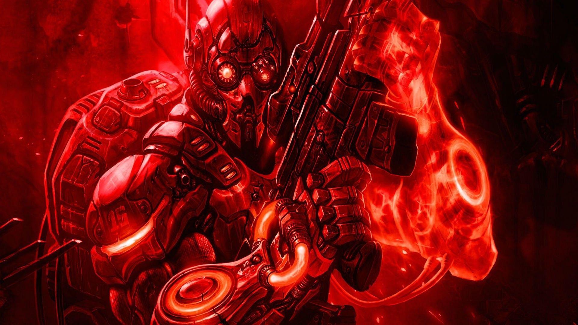 Futuristic Red Wallpapers - Top Free Futuristic Red Backgrounds ...