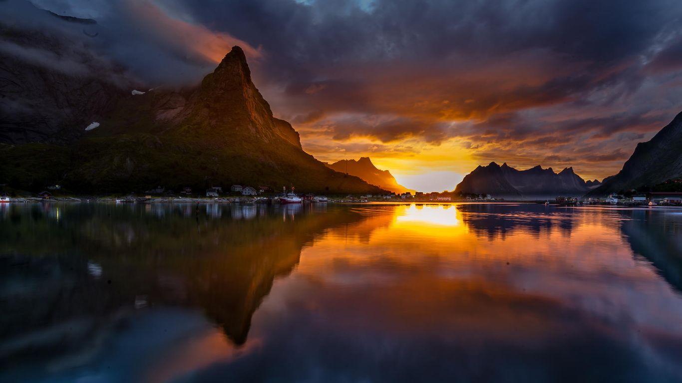 1366 X 768 HD Sunset Wallpapers - Top Free 1366 X 768 HD Sunset ...