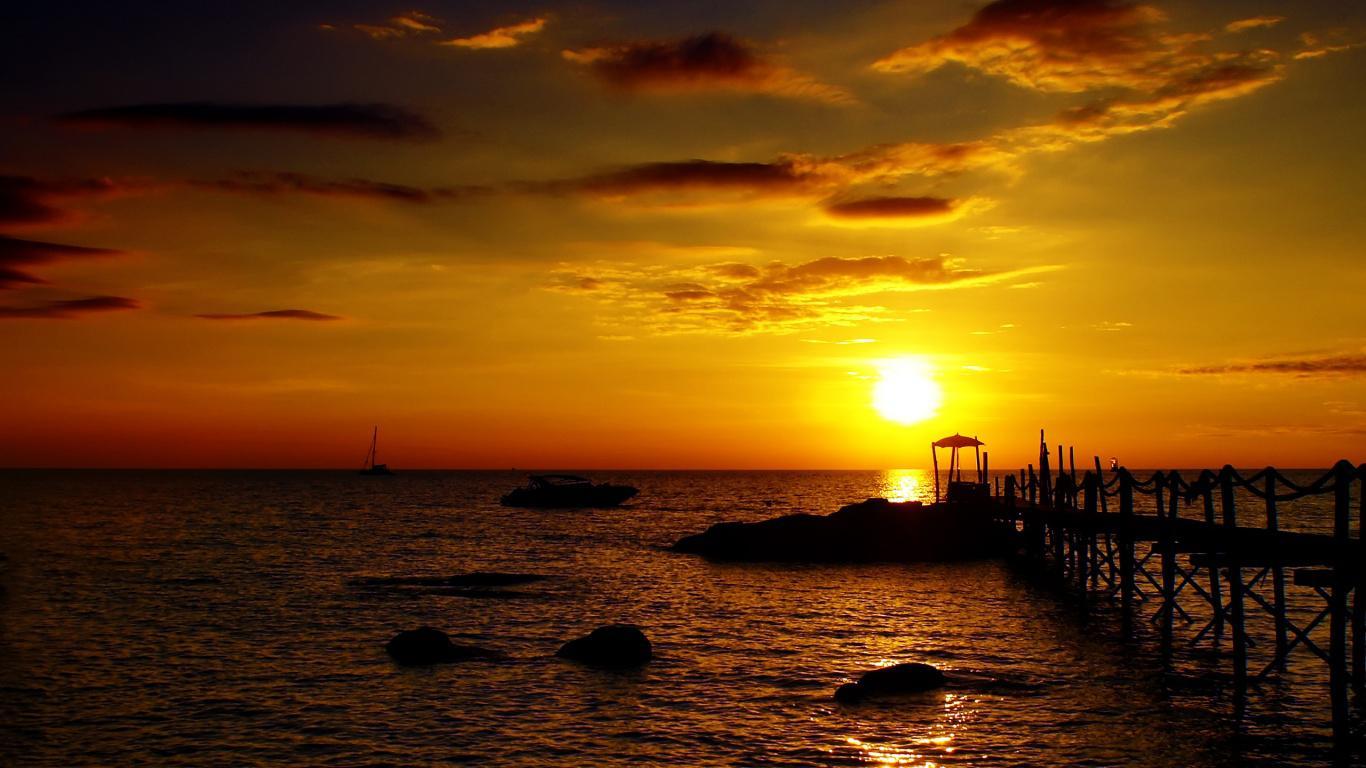 1366 X 768 HD Sunset Wallpapers - Top Free 1366 X 768 HD Sunset ...
