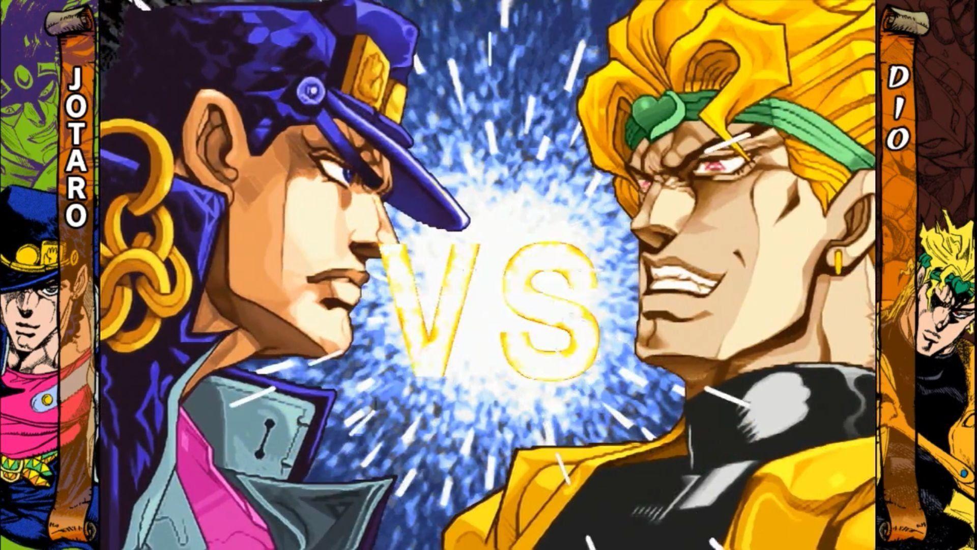 Jotaro Kujo vs Dio Wallpapers - Top Free Jotaro Kujo vs Dio Backgrounds - WallpaperAccess