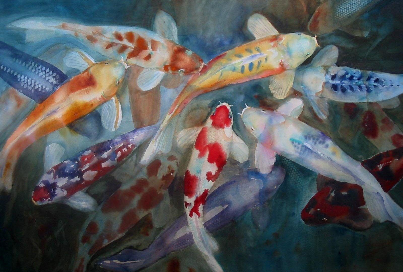 3D Koi Wallpapers - Top Free 3D Koi Backgrounds - WallpaperAccess