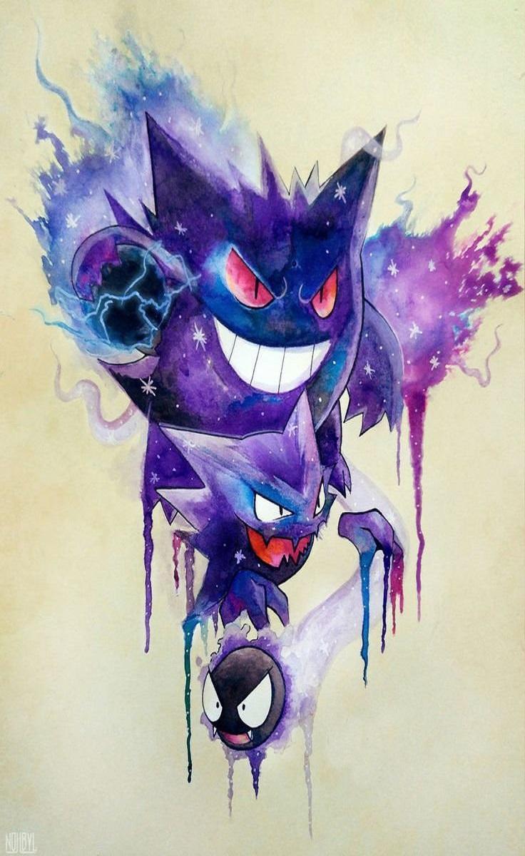 Cool Gengar Wallpapers - Top Free Cool Gengar Backgrounds - WallpaperAccess