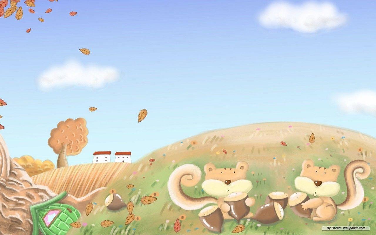 Cartoon Fall Wallpapers - Top Free Cartoon Fall Backgrounds ...