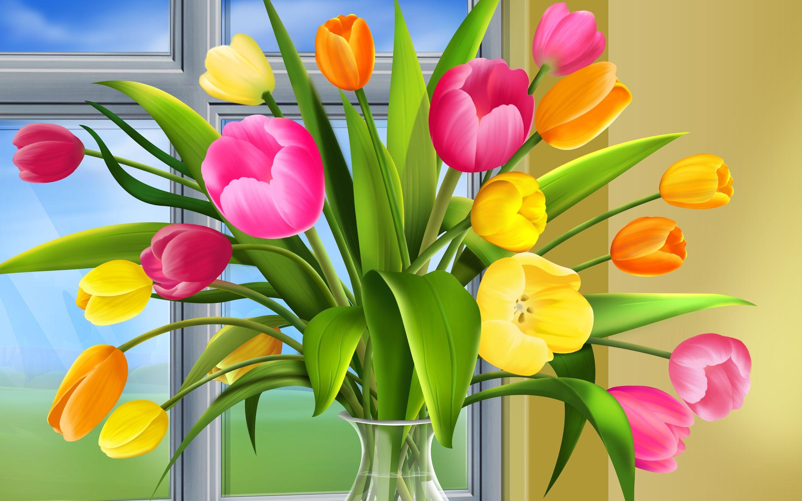 Tulips Laptop Wallpapers - Top Free Tulips Laptop Backgrounds ...