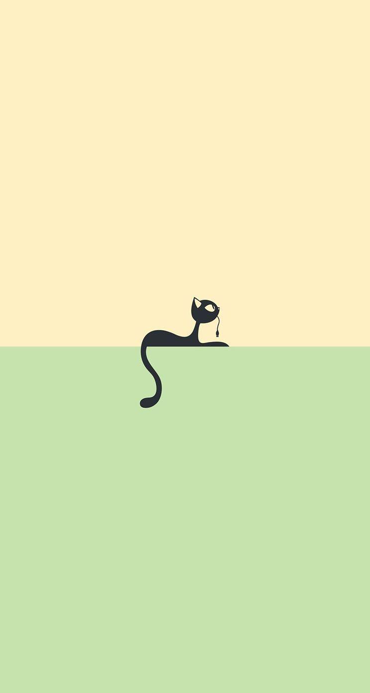 Minimalistic Cat Wallpapers - Top Free Minimalistic Cat Backgrounds ...