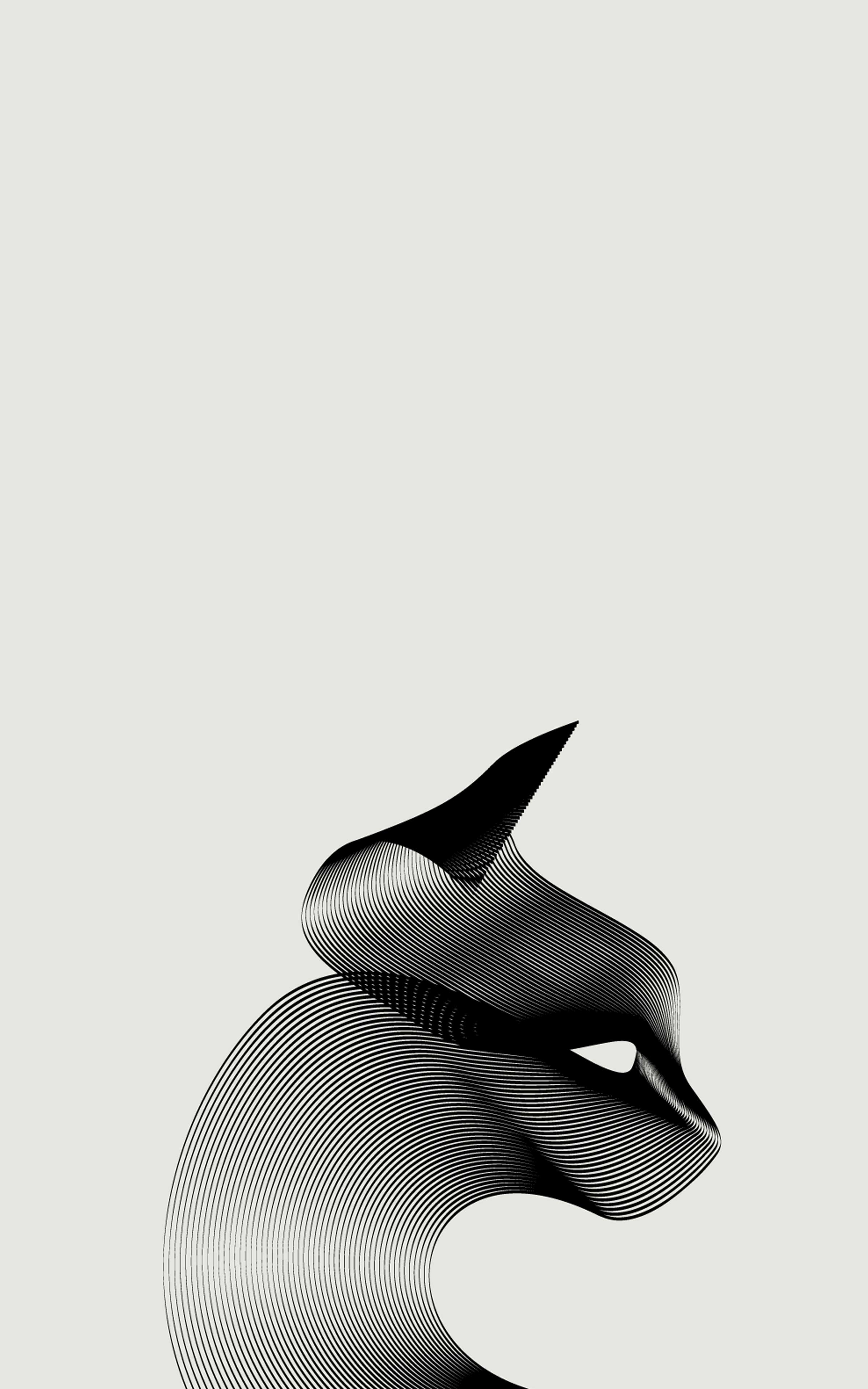 Minimalistic Cat Wallpapers - Top Free Minimalistic Cat Backgrounds ...