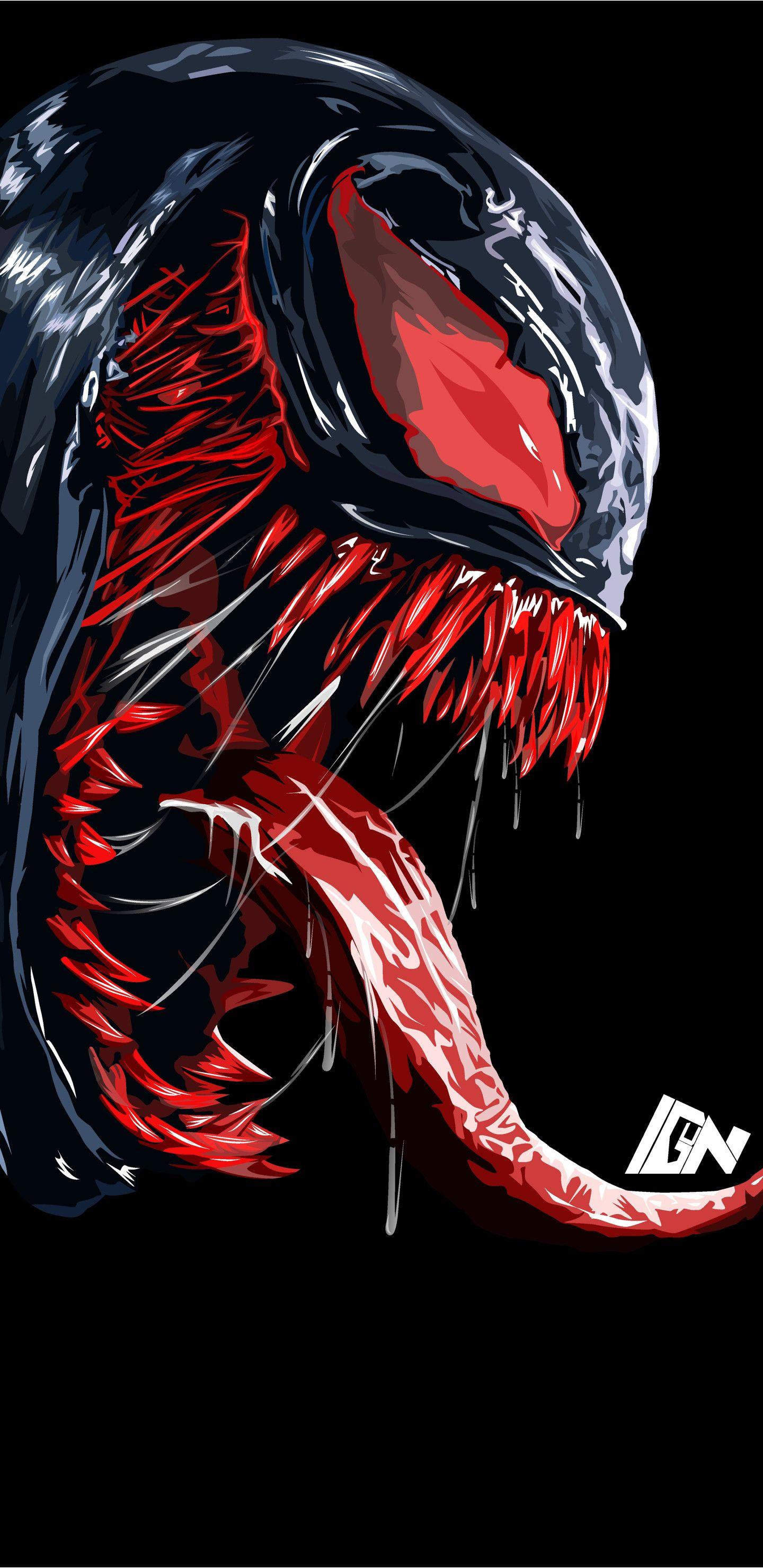 Red Venom Wallpapers - Top Free Red Venom Backgrounds - WallpaperAccess