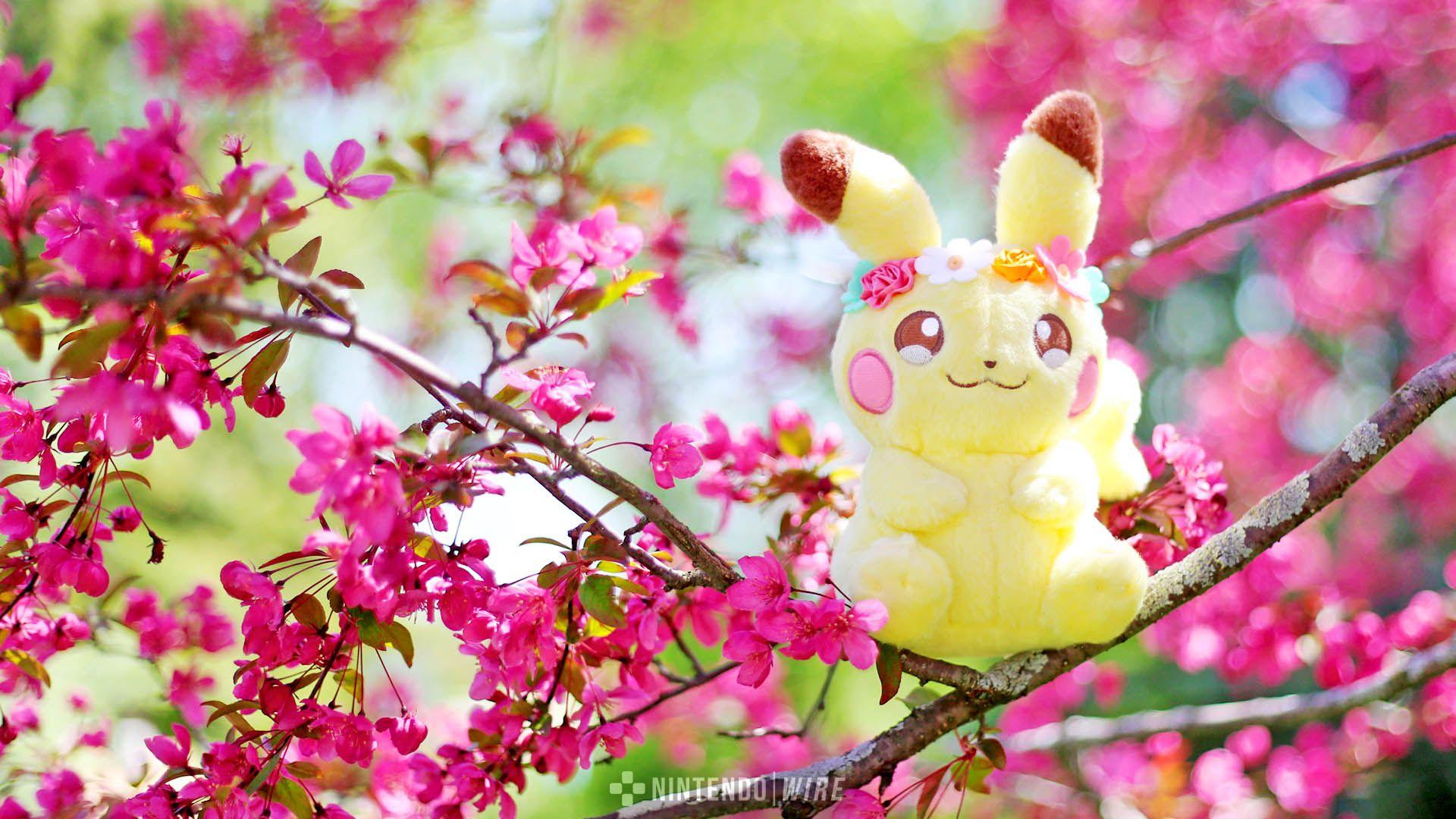 Spring Pikachu Wallpapers - Top Free Spring Pikachu Backgrounds ...