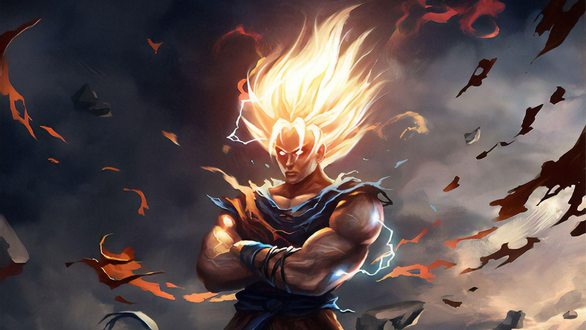 Goku PC Wallpapers - Top Free Goku PC Backgrounds - WallpaperAccess