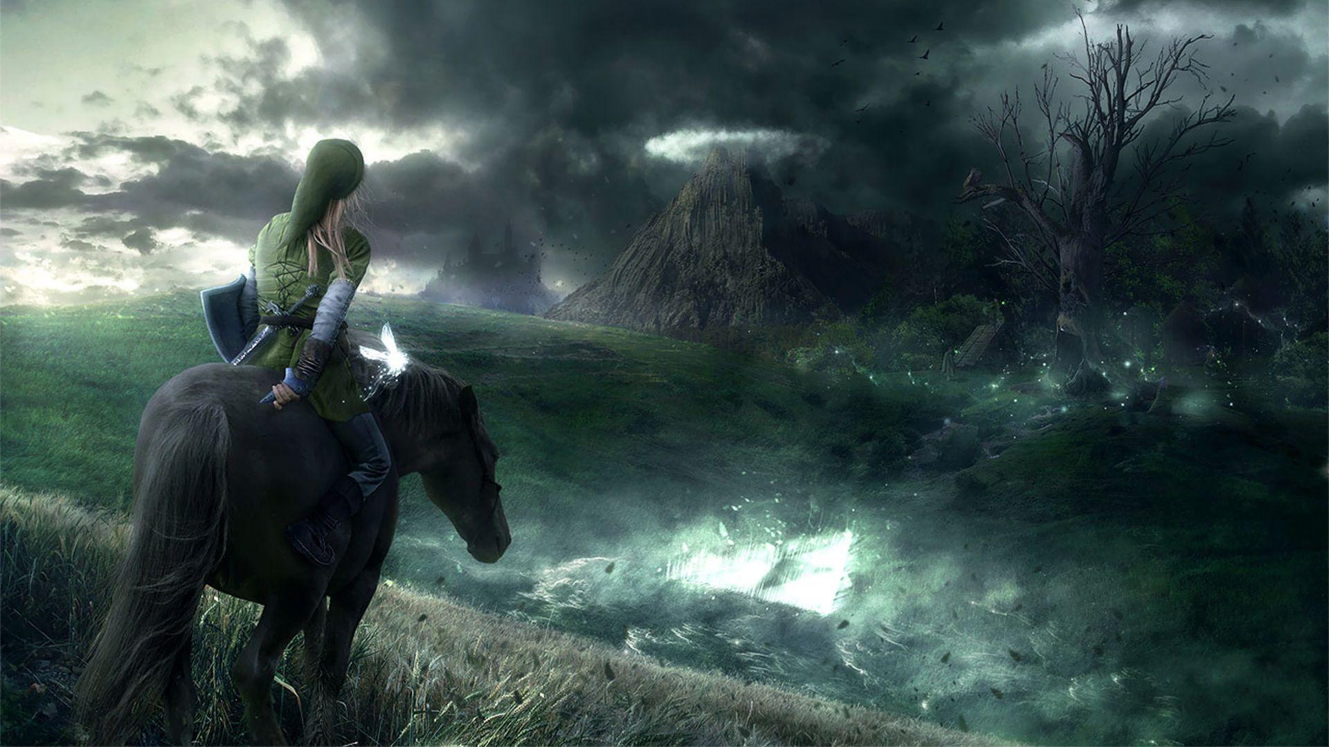Zelda Landscape Wallpapers - Top Free Zelda Landscape Backgrounds ...