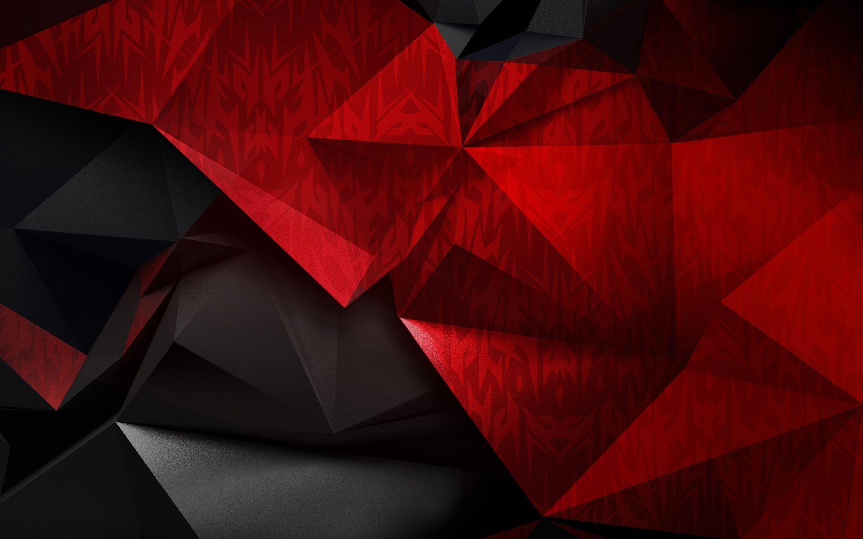 Red Black Geometric Wallpapers - Top Free Red Black Geometric ...