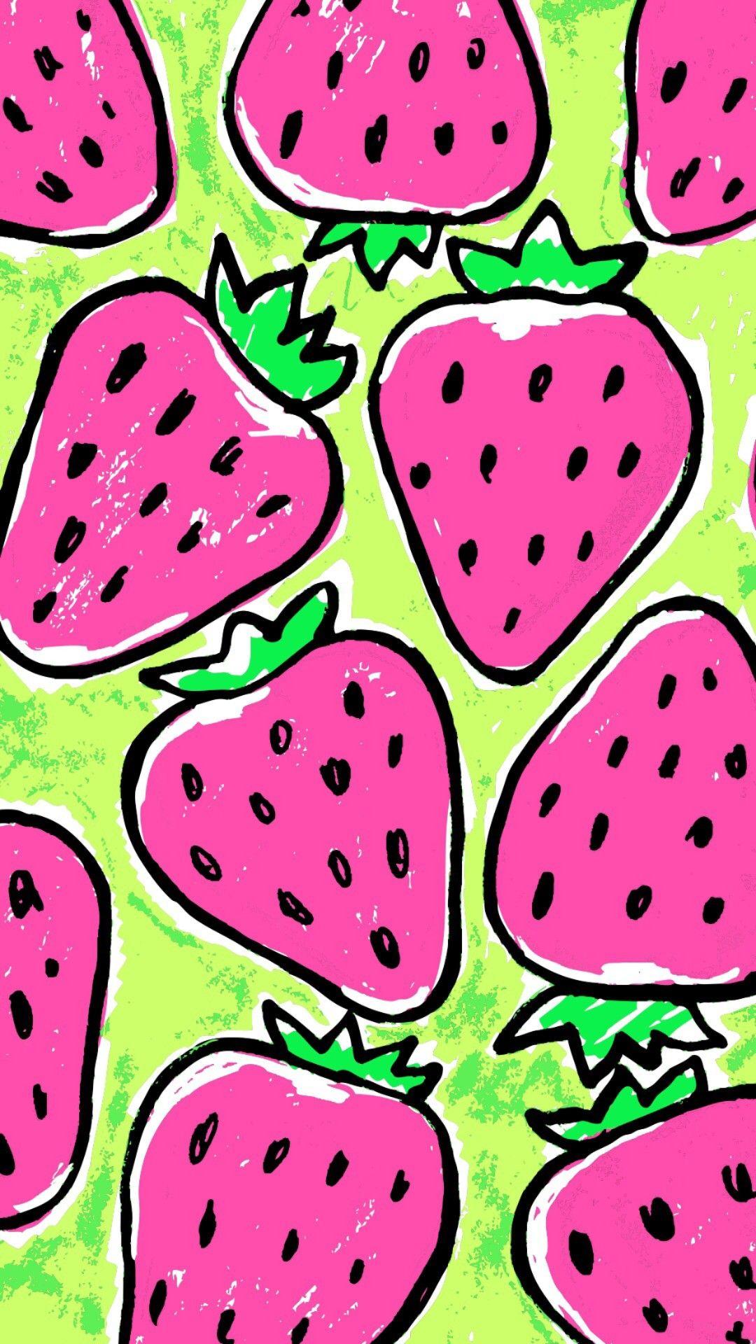 Fruit Pattern iPhone Wallpapers - Top Free Fruit Pattern iPhone ...