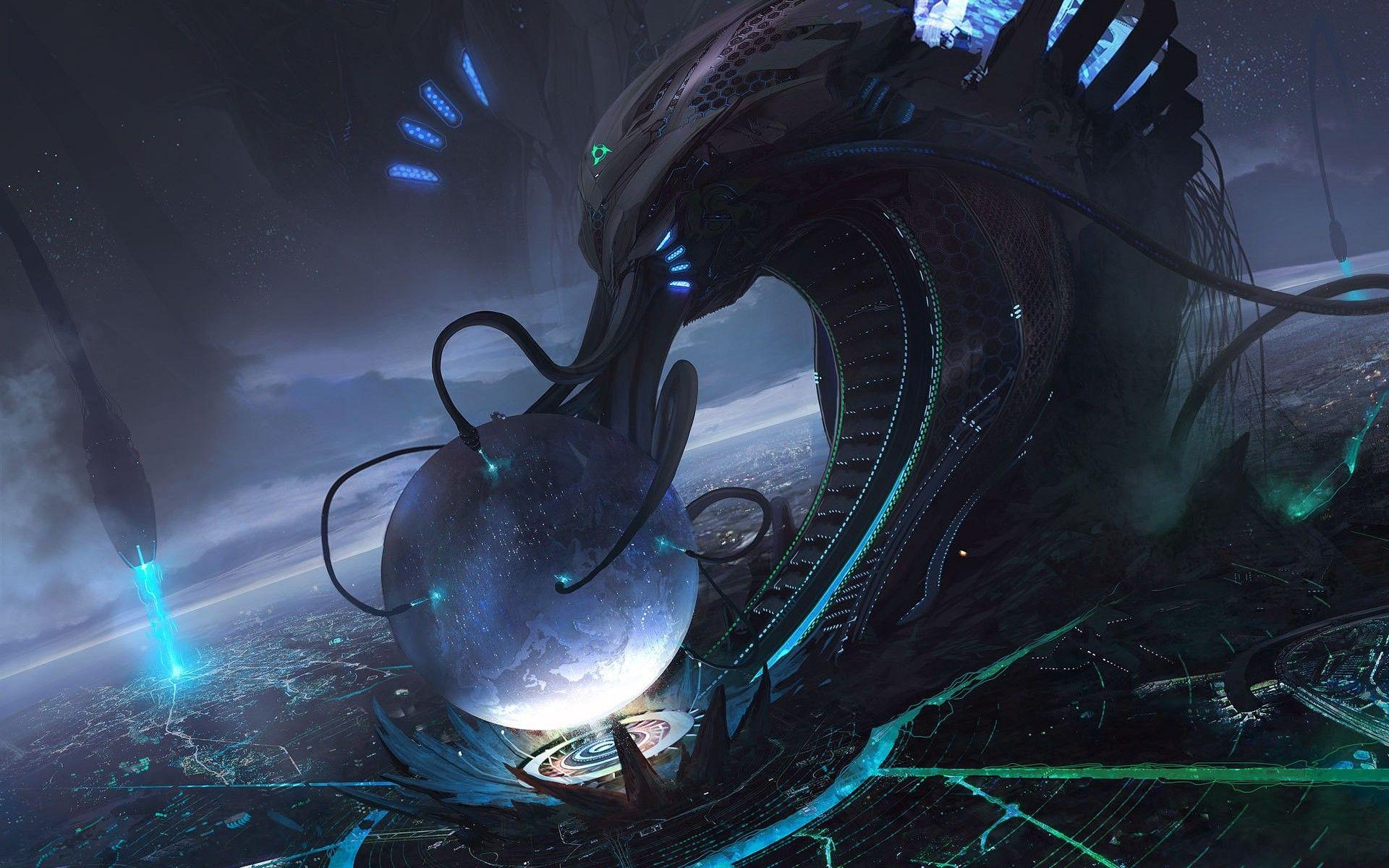 3D Futuristic Wallpapers - Top Free 3D Futuristic Backgrounds ...