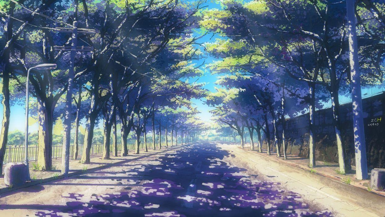 Anime Road Wallpapers - Top Free Anime Road Backgrounds - WallpaperAccess