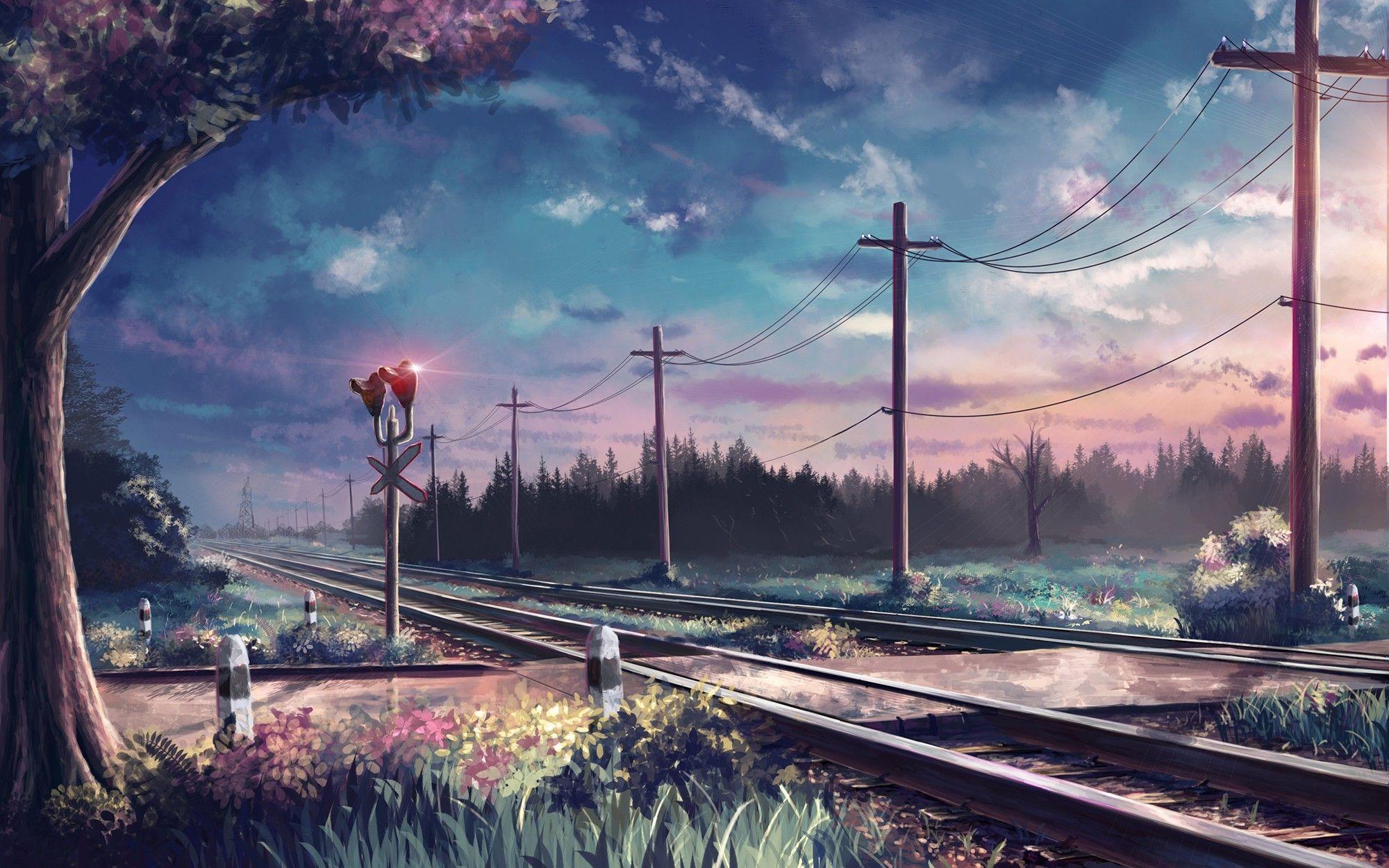 Anime Road Wallpapers - Top Free Anime Road Backgrounds - WallpaperAccess