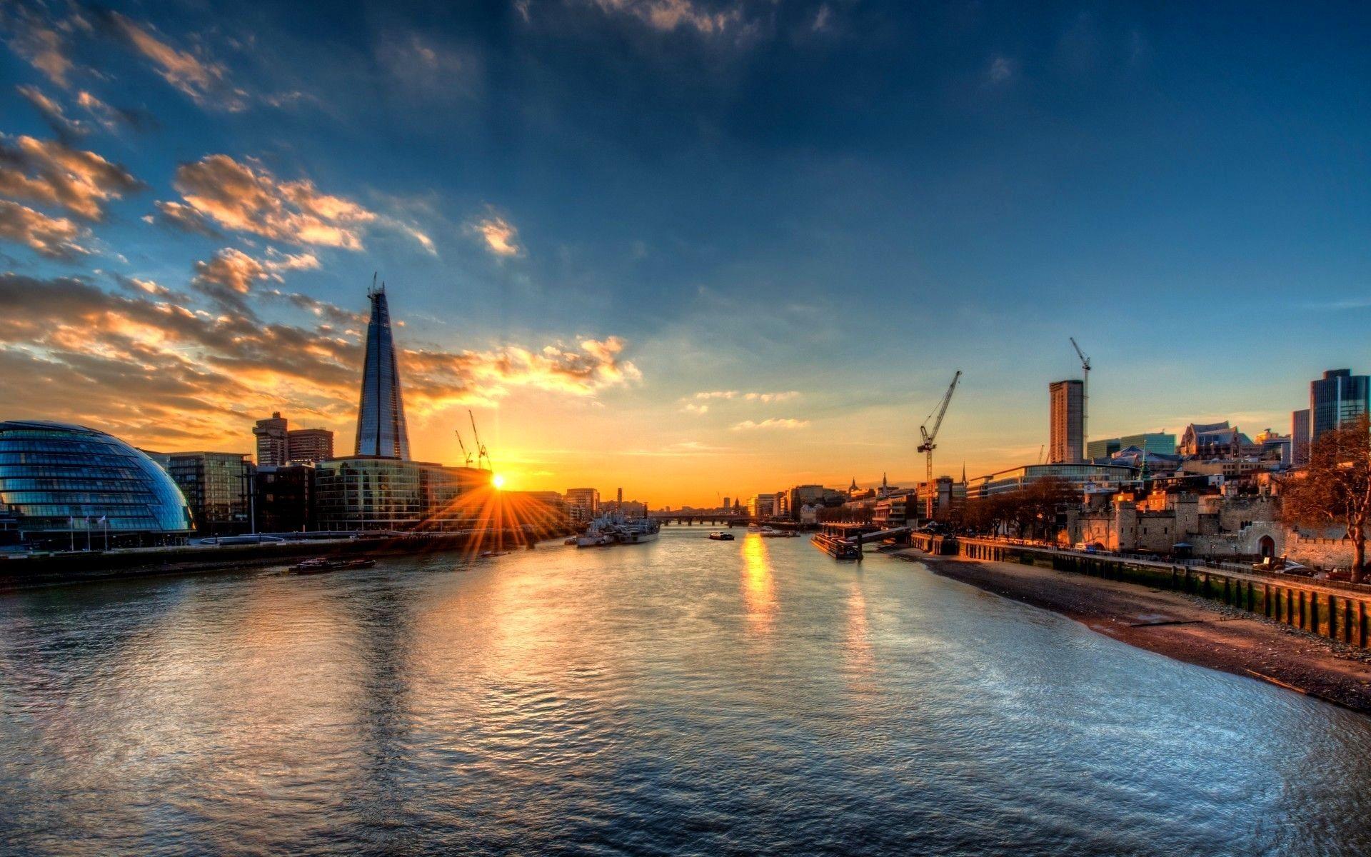 London Sunset Wallpapers - Top Free London Sunset Backgrounds ...