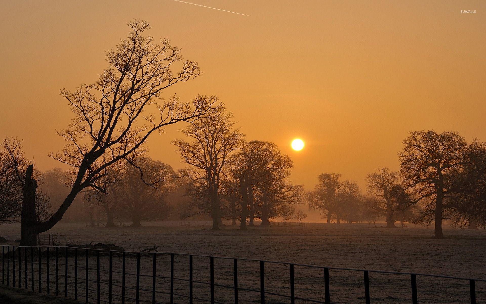Beautiful Winter Sunset Wallpapers - Top Free Beautiful Winter Sunset ...