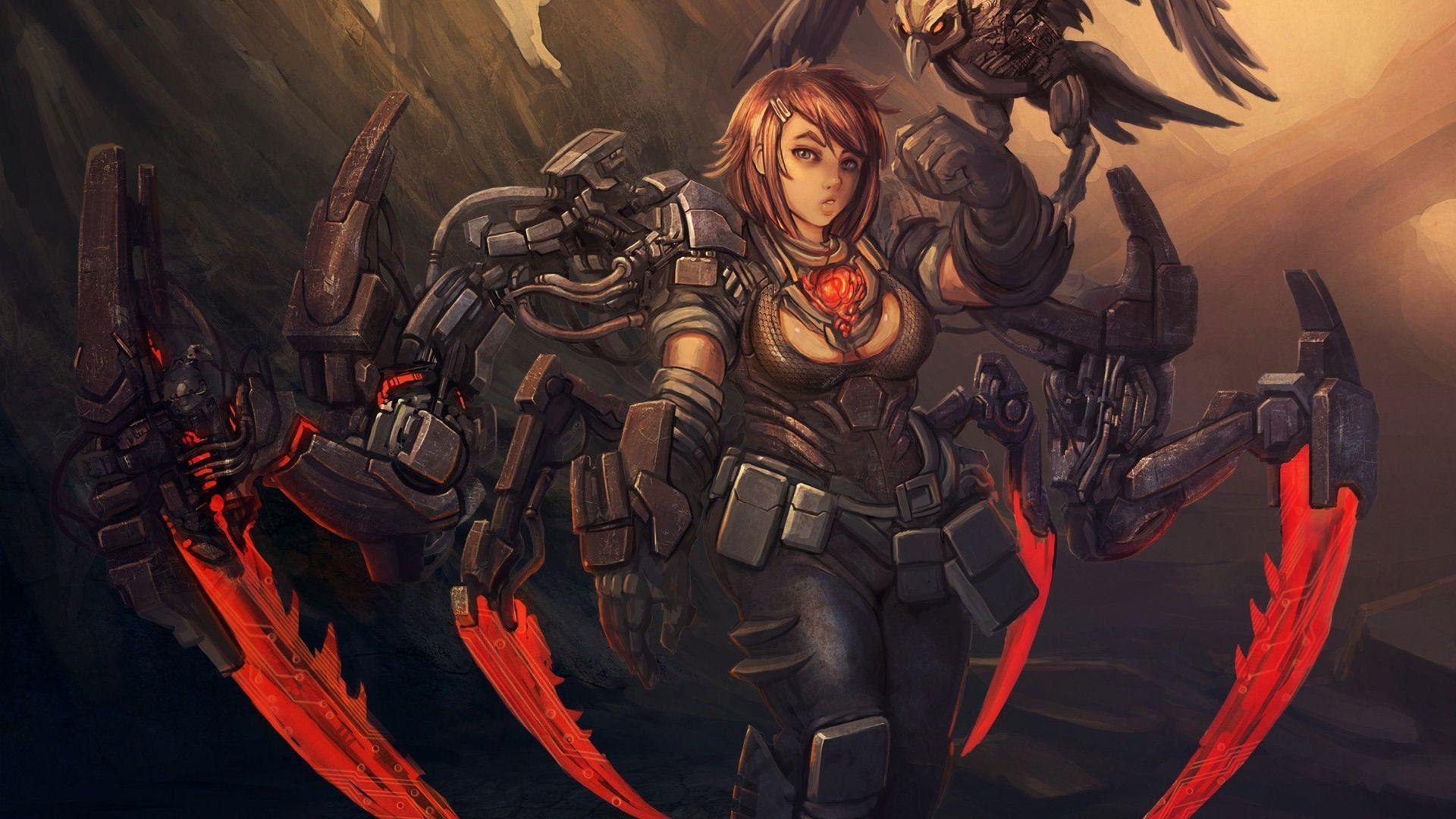 Cyborg Warrior Wallpapers - Top Free Cyborg Warrior Backgrounds ...