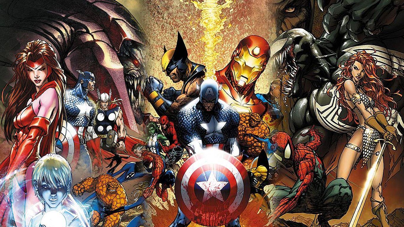 Classic Marvel Wallpapers - Top Free Classic Marvel Backgrounds ...