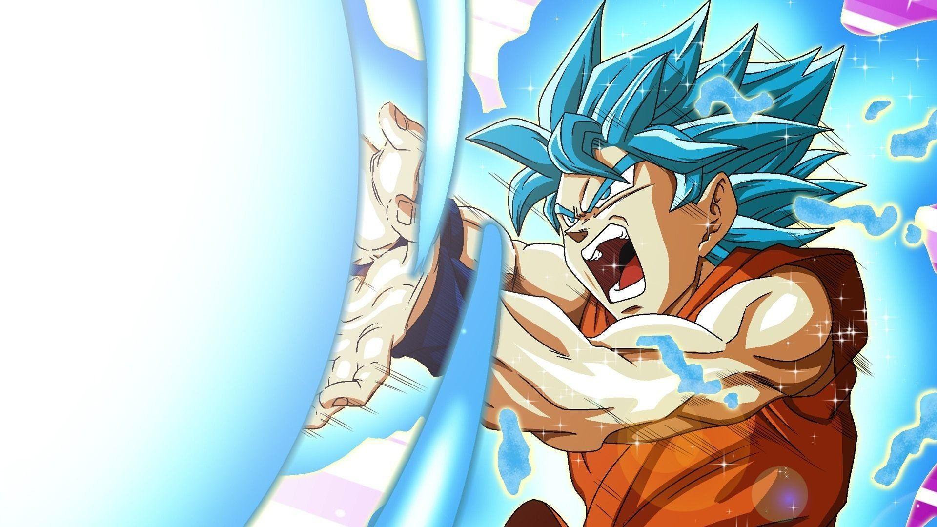 Goku SSB Wallpapers - Top Free Goku SSB Backgrounds - WallpaperAccess