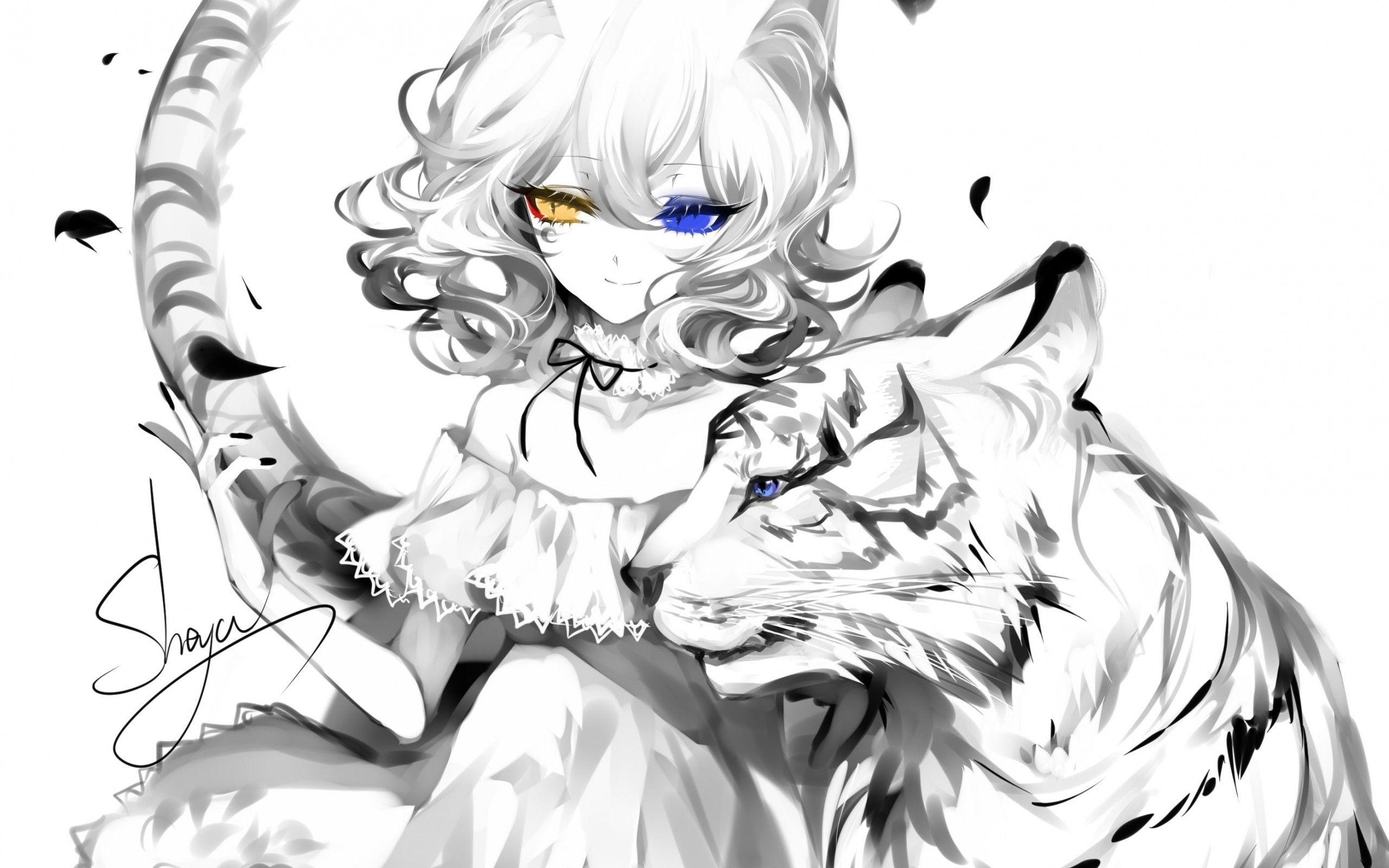 Anime White Wallpapers - Top Free Anime White Backgrounds - WallpaperAccess