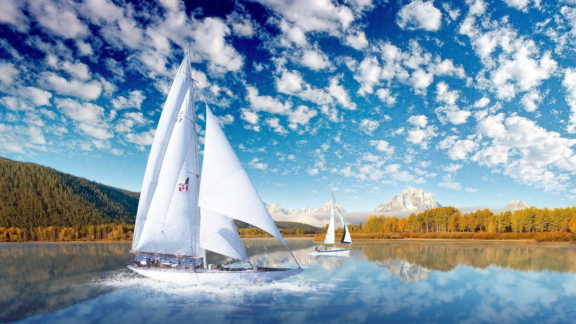 Sail Boat Wallpapers - Top Free Sail Boat Backgrounds - WallpaperAccess