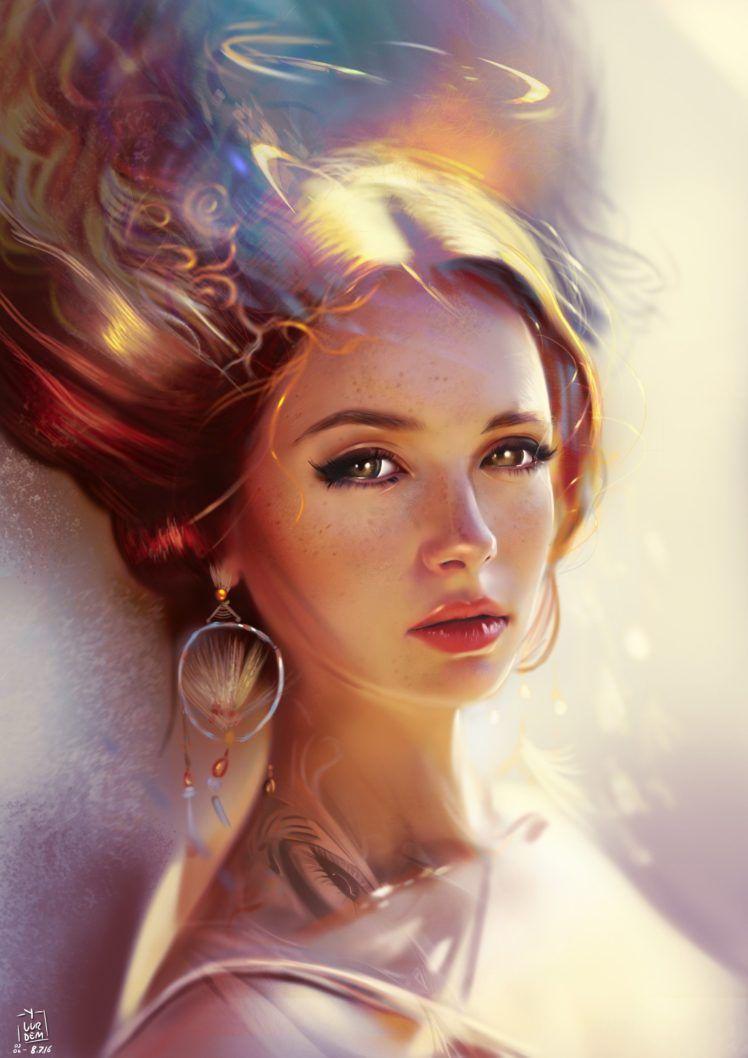 Art Beautiful Woman Wallpapers - Top Free Art Beautiful Woman ...