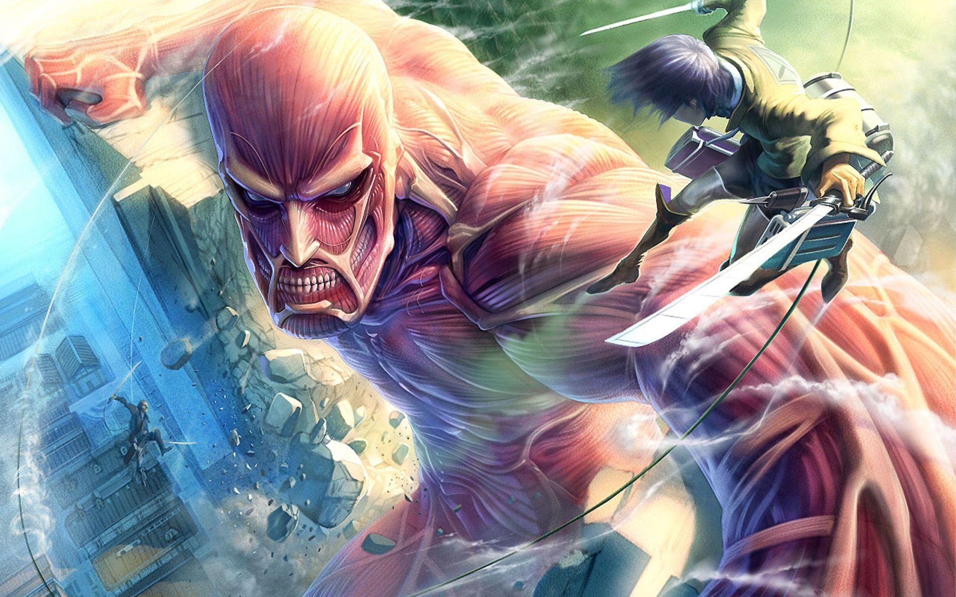 Attack On Titan Landscape Wallpapers - Top Free Attack On Titan ...