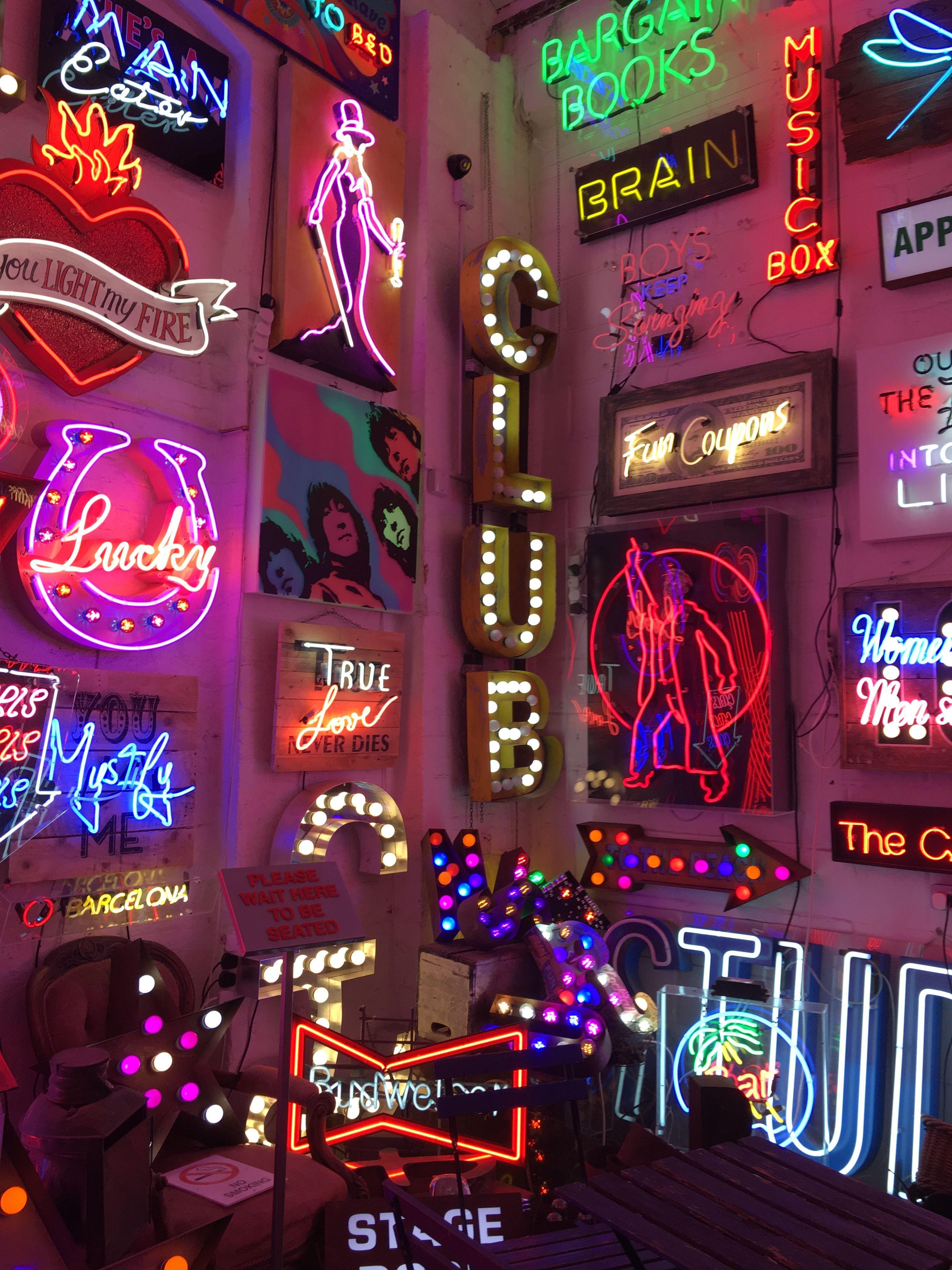 Vintage Neon Wallpapers - Top Free Vintage Neon Backgrounds ...