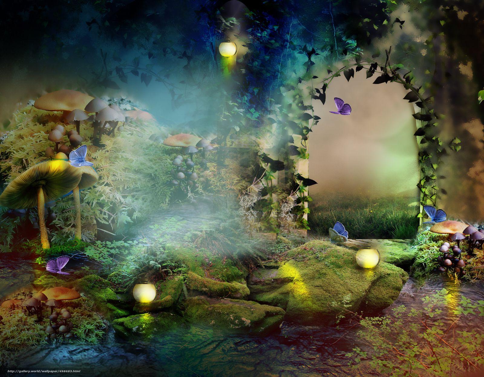 Enchanted Garden Wallpapers - Top Free Enchanted Garden Backgrounds ...