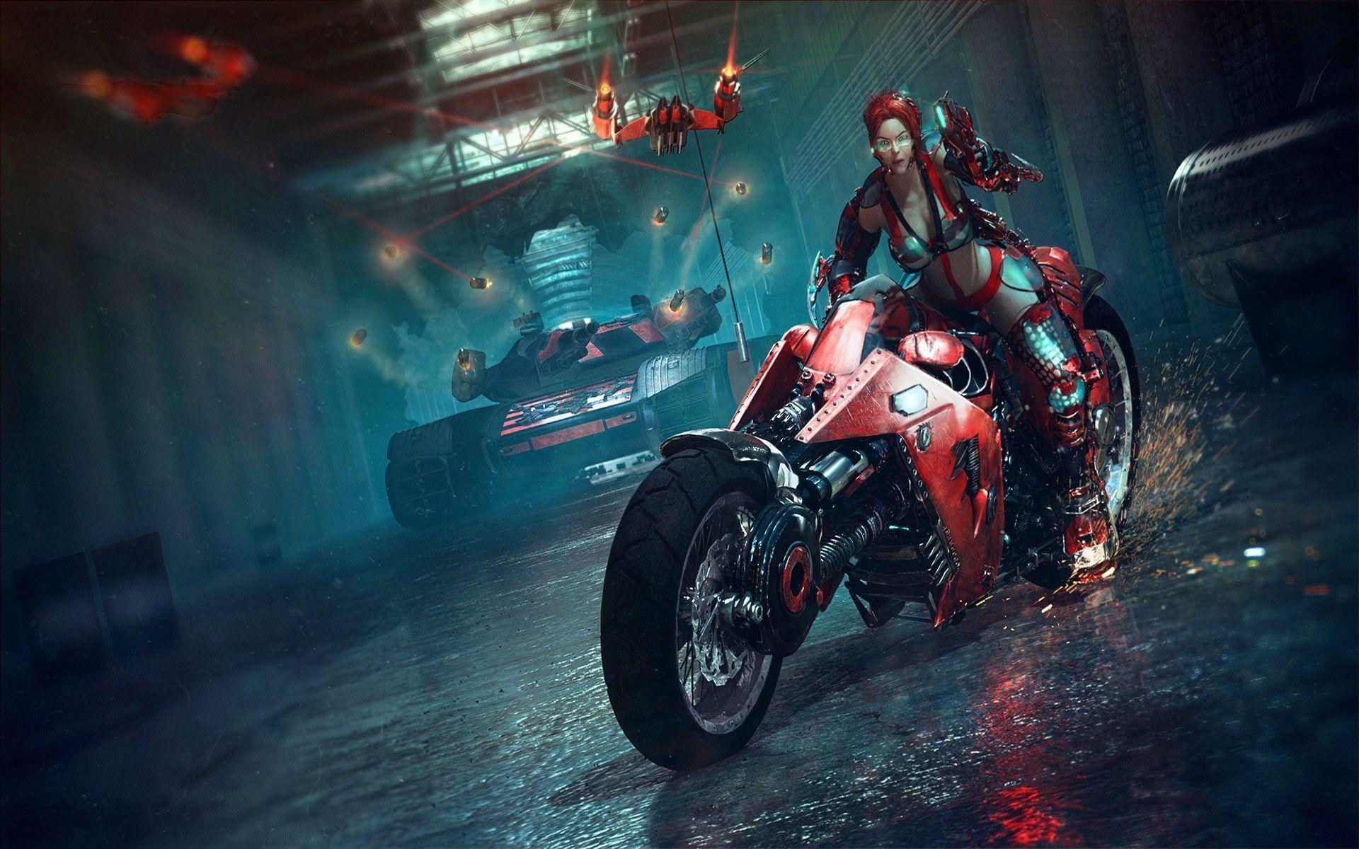 Female Biker Wallpapers - Top Free Female Biker Backgrounds ...