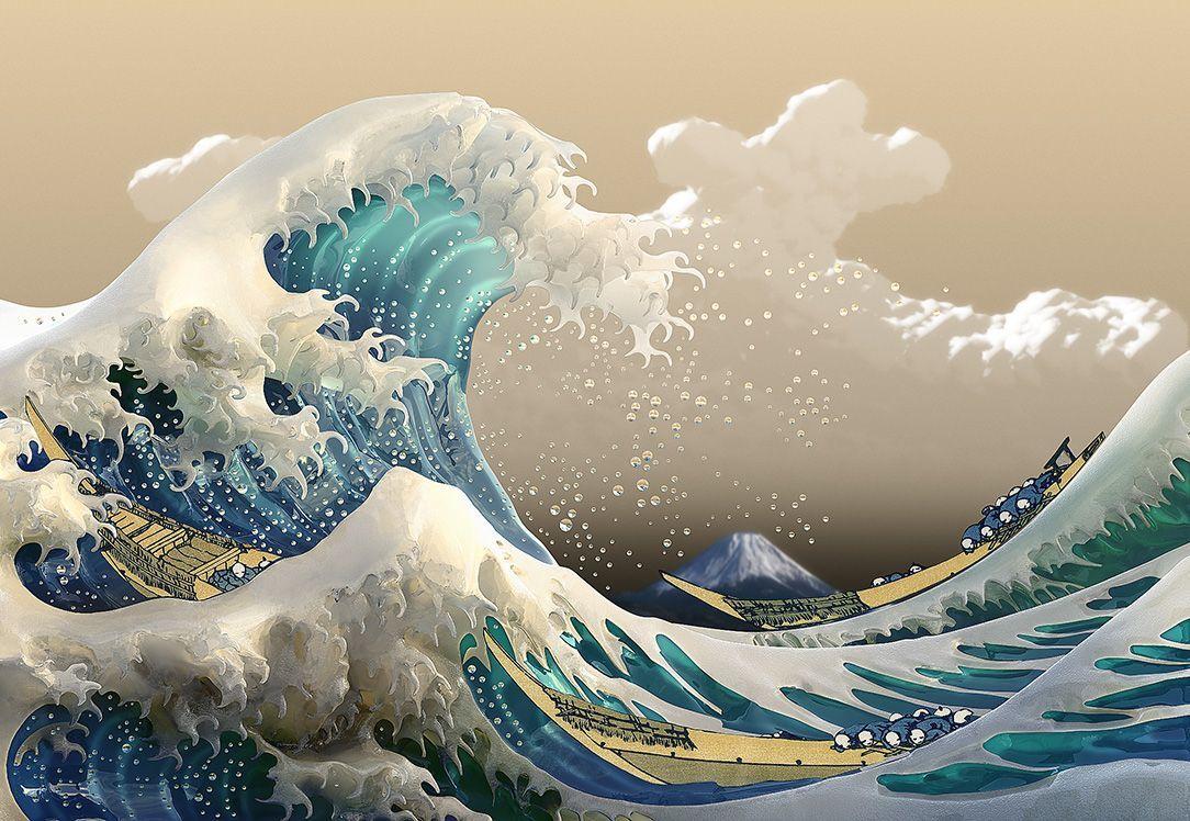 Japanese Water Art Wallpapers - Top Free Japanese Water Art Backgrounds ...