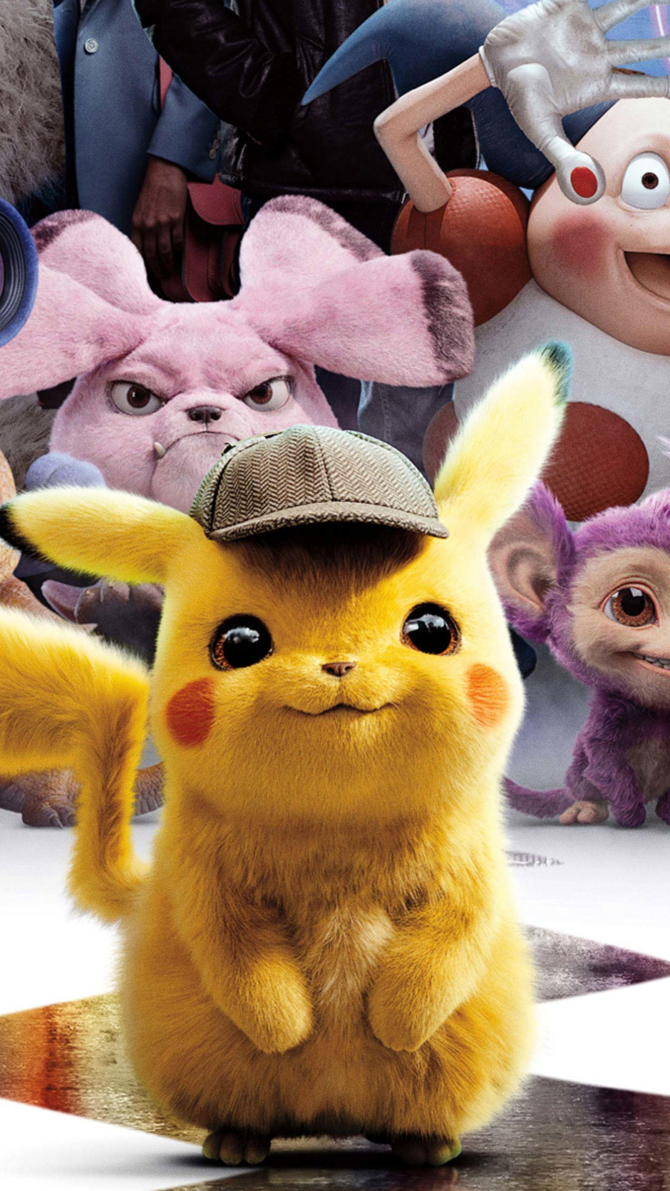 Cute Detective Pikachu Wallpapers - Top Free Cute Detective Pikachu ...