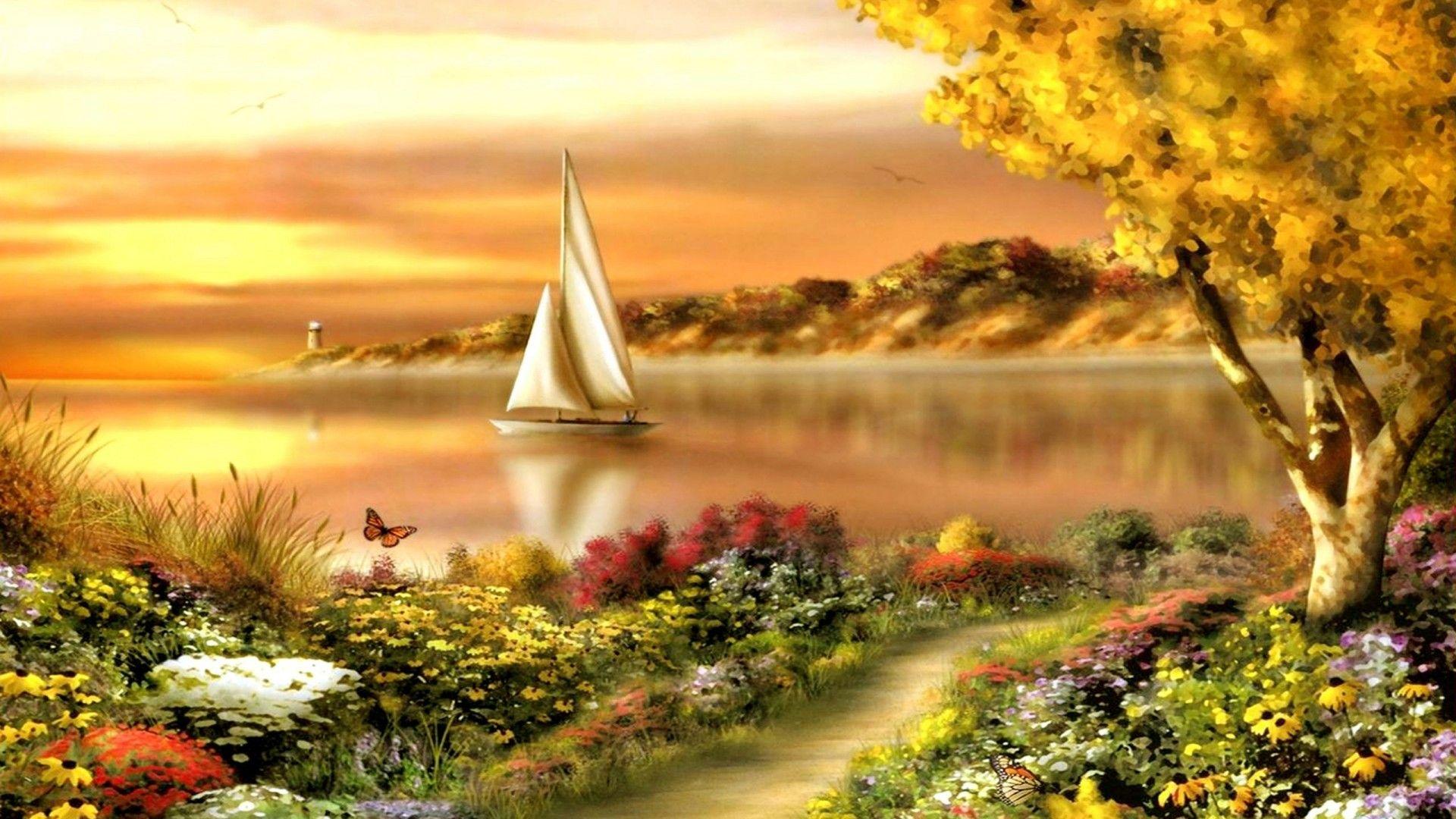 Summer Scenes Wallpapers - Top Free Summer Scenes Backgrounds ...