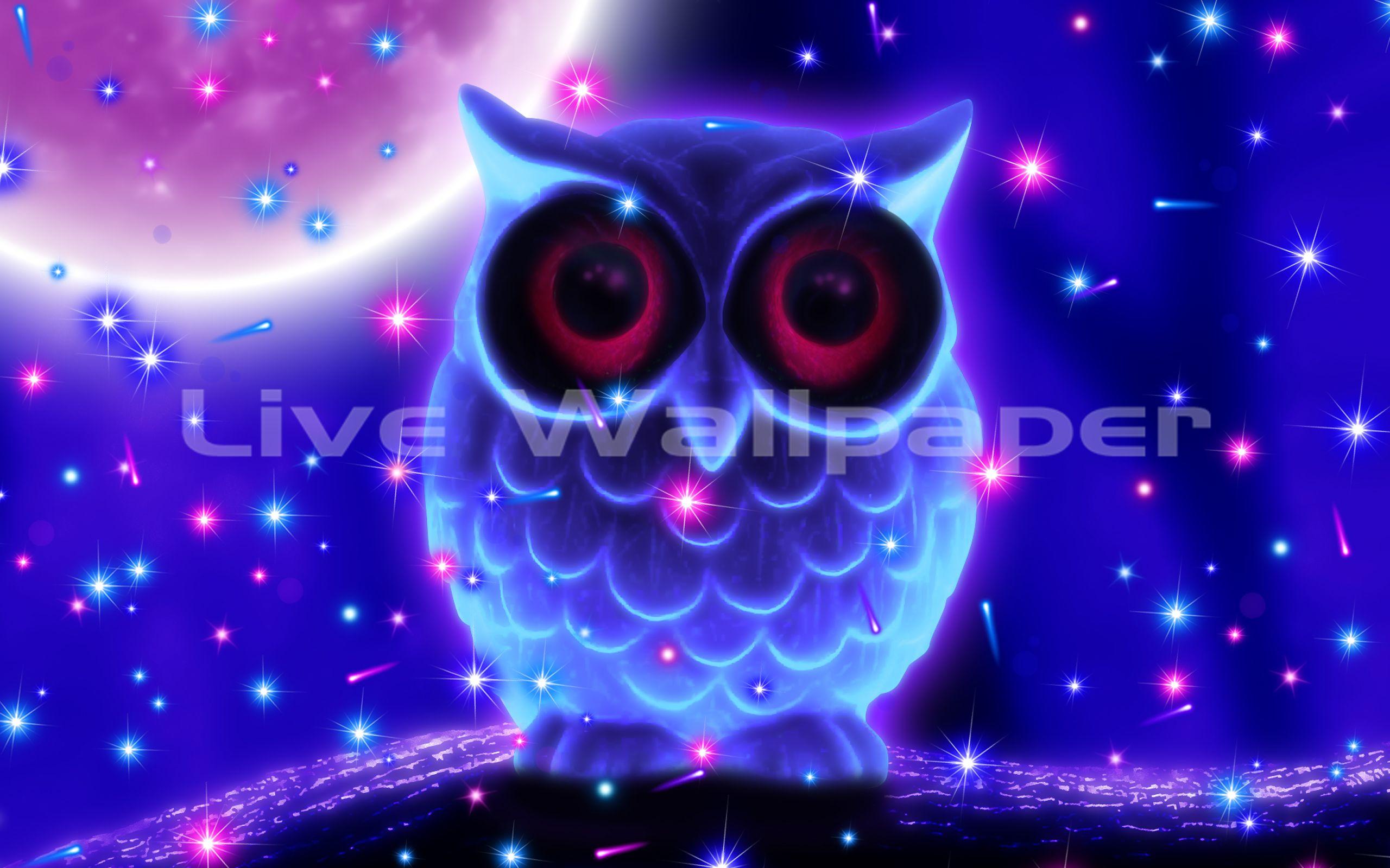 Neon Owl Wallpapers - Top Free Neon Owl Backgrounds - WallpaperAccess