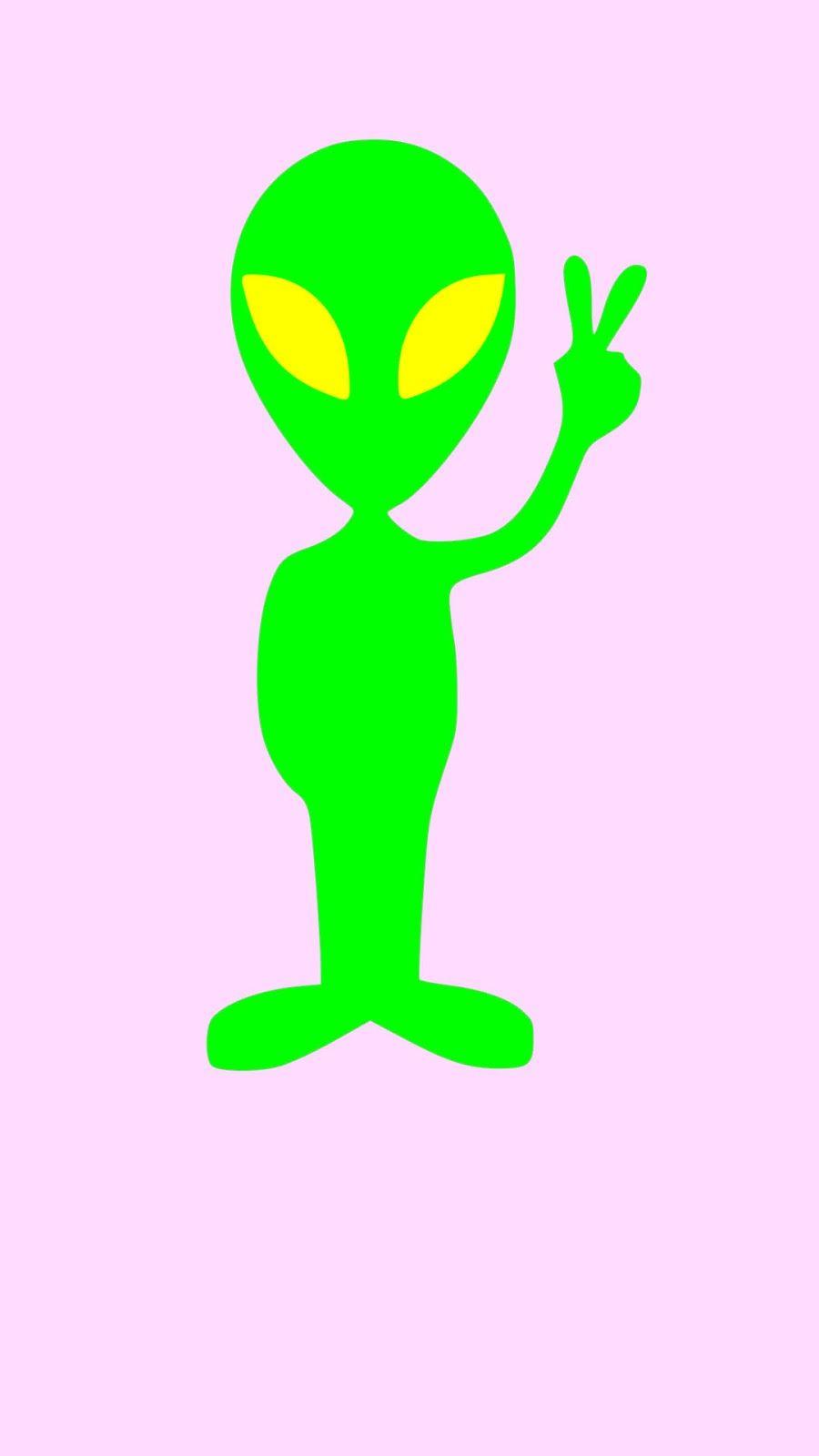 Green Alien Wallpapers - Top Free Green Alien Backgrounds - WallpaperAccess