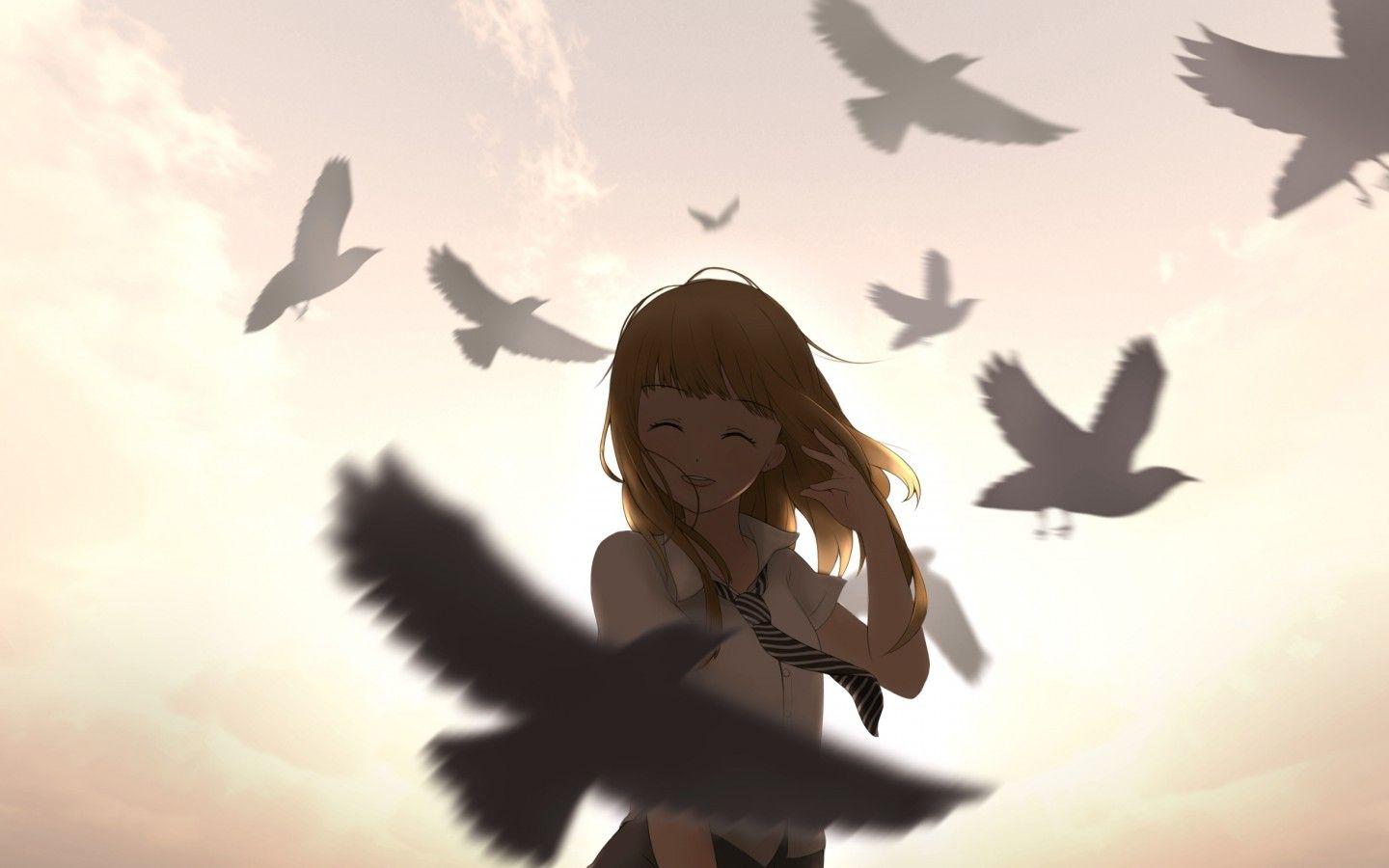 Anime Bird Wallpapers - Top Free Anime Bird Backgrounds - WallpaperAccess