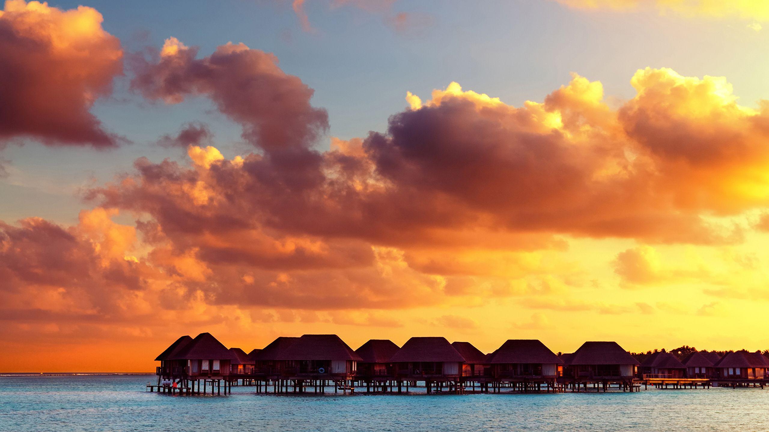 Maldives Sunrise Wallpapers - Top Free Maldives Sunrise Backgrounds ...
