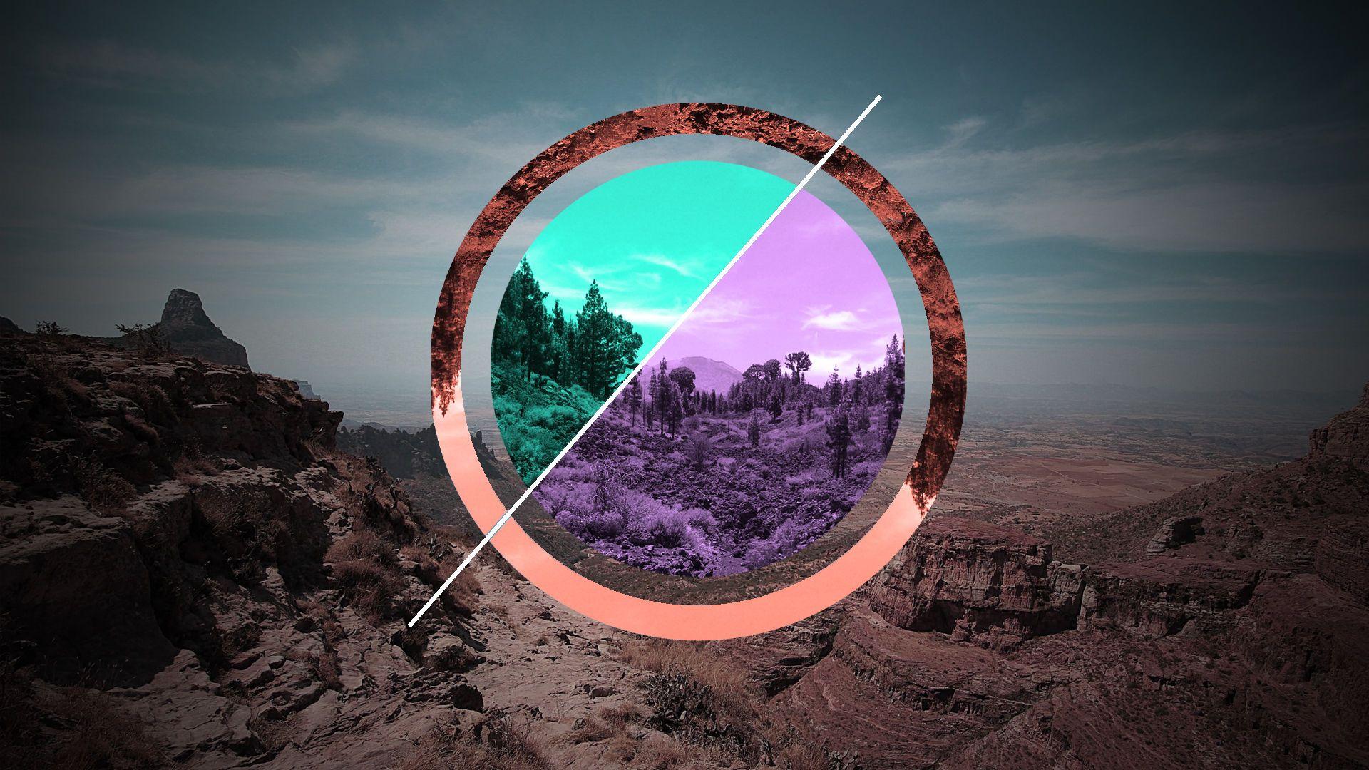 Geometric Nature Wallpapers - Top Free Geometric Nature Backgrounds ...